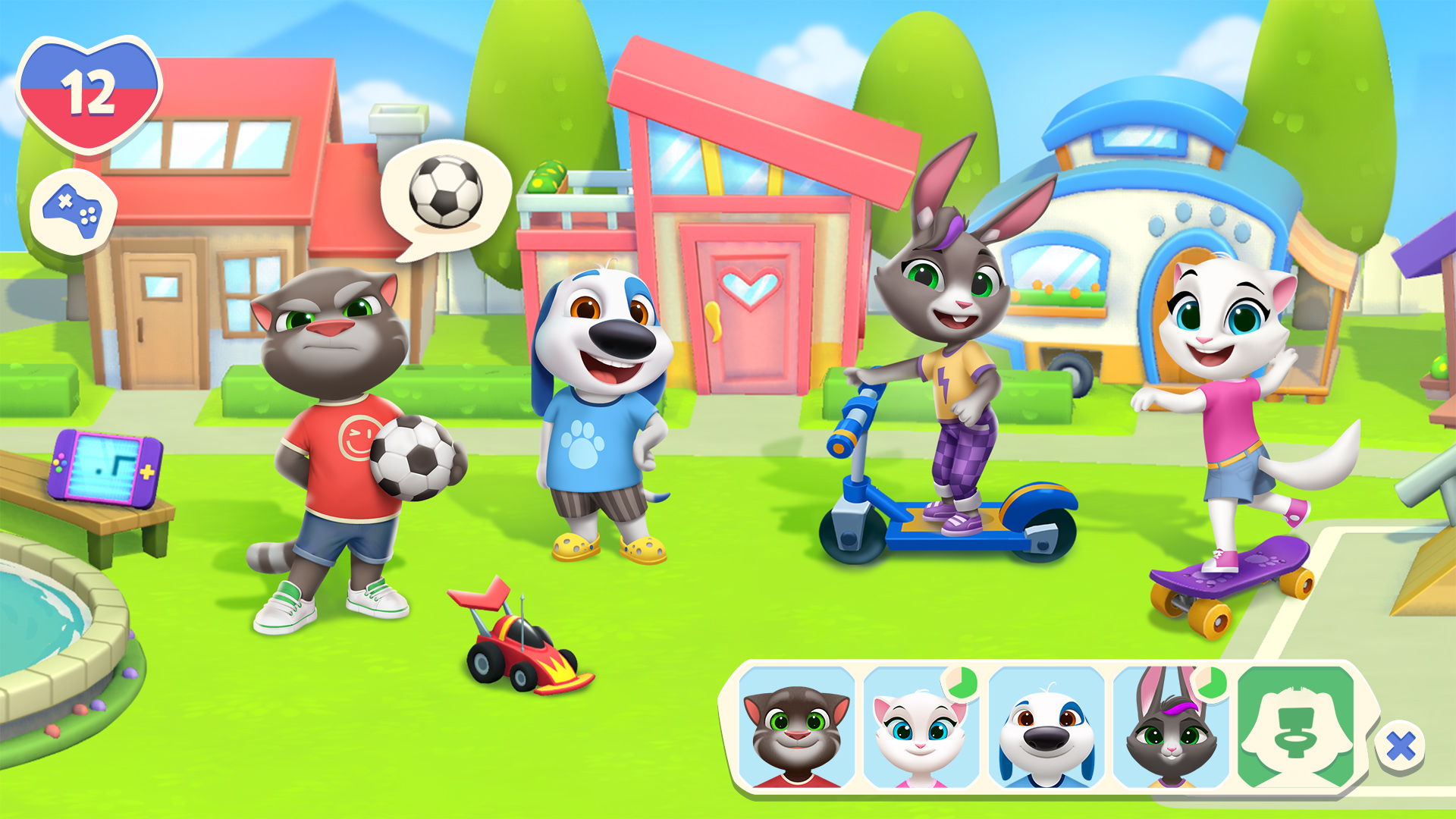 My Talking Tom Friends 2 - App on the Amazon Appstore