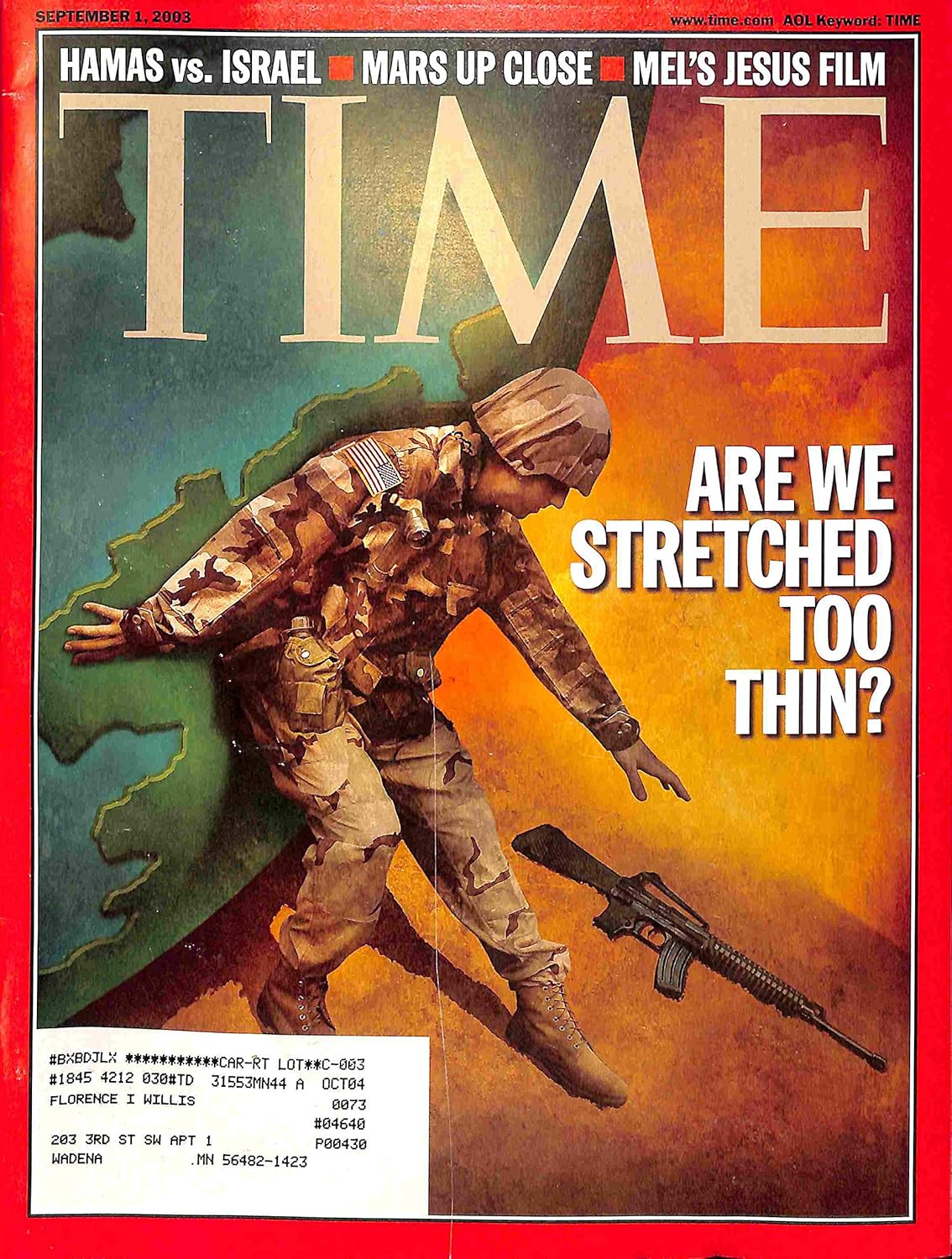 Time, September 1 2003: Multiple: Amazon.com: Books