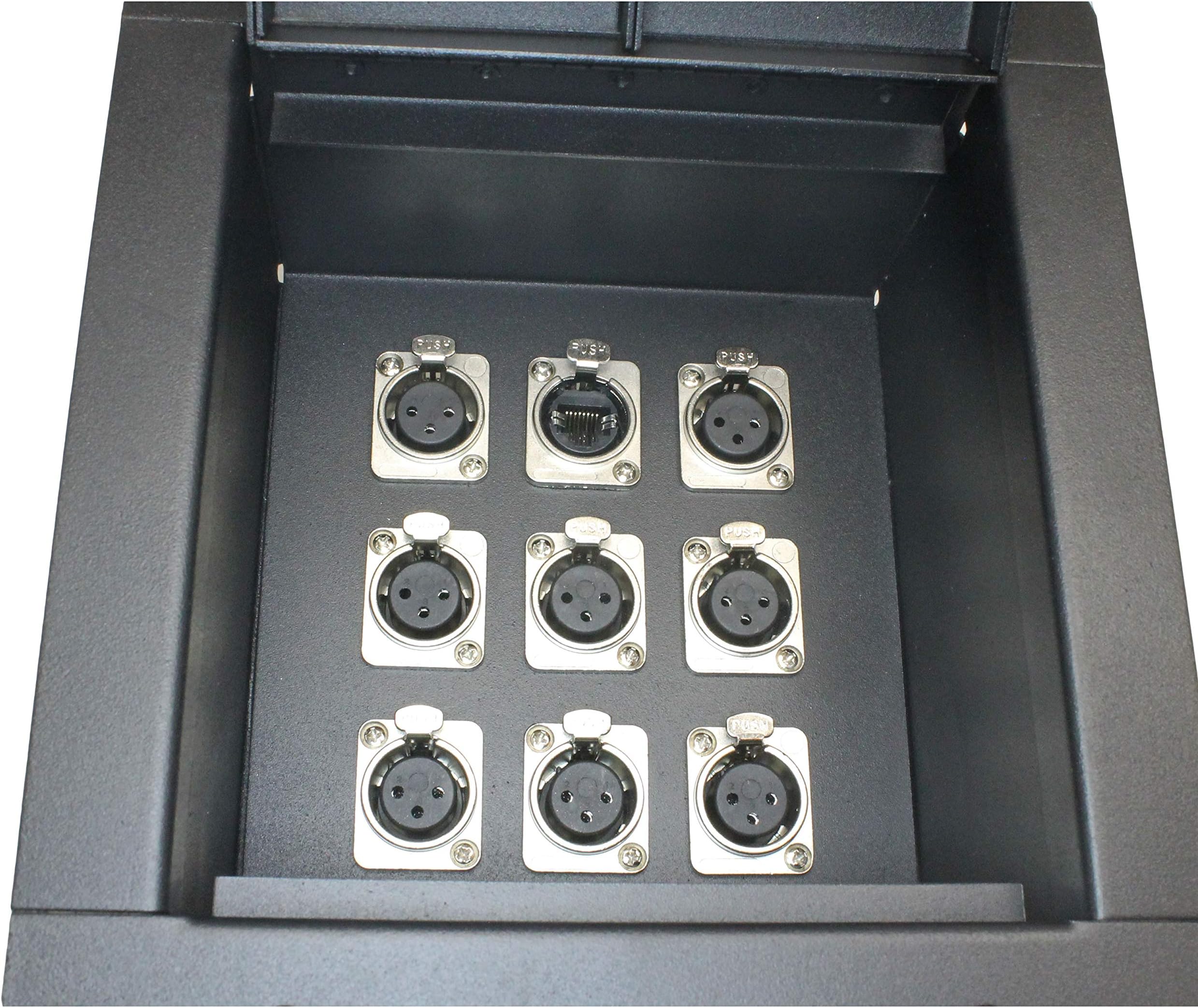 Amazon.com: ProCraft Pro Audio Recessed Stage Floor Box 1 AC Duplex 8 ...