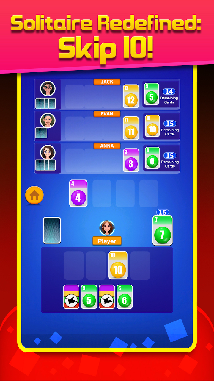 Skip 10 solitaire classic game - App on Amazon Appstore
