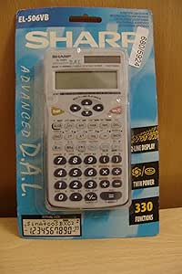 Sharp EL 506 RB Calculator : Amazon.co.uk: Stationery & Office Supplies