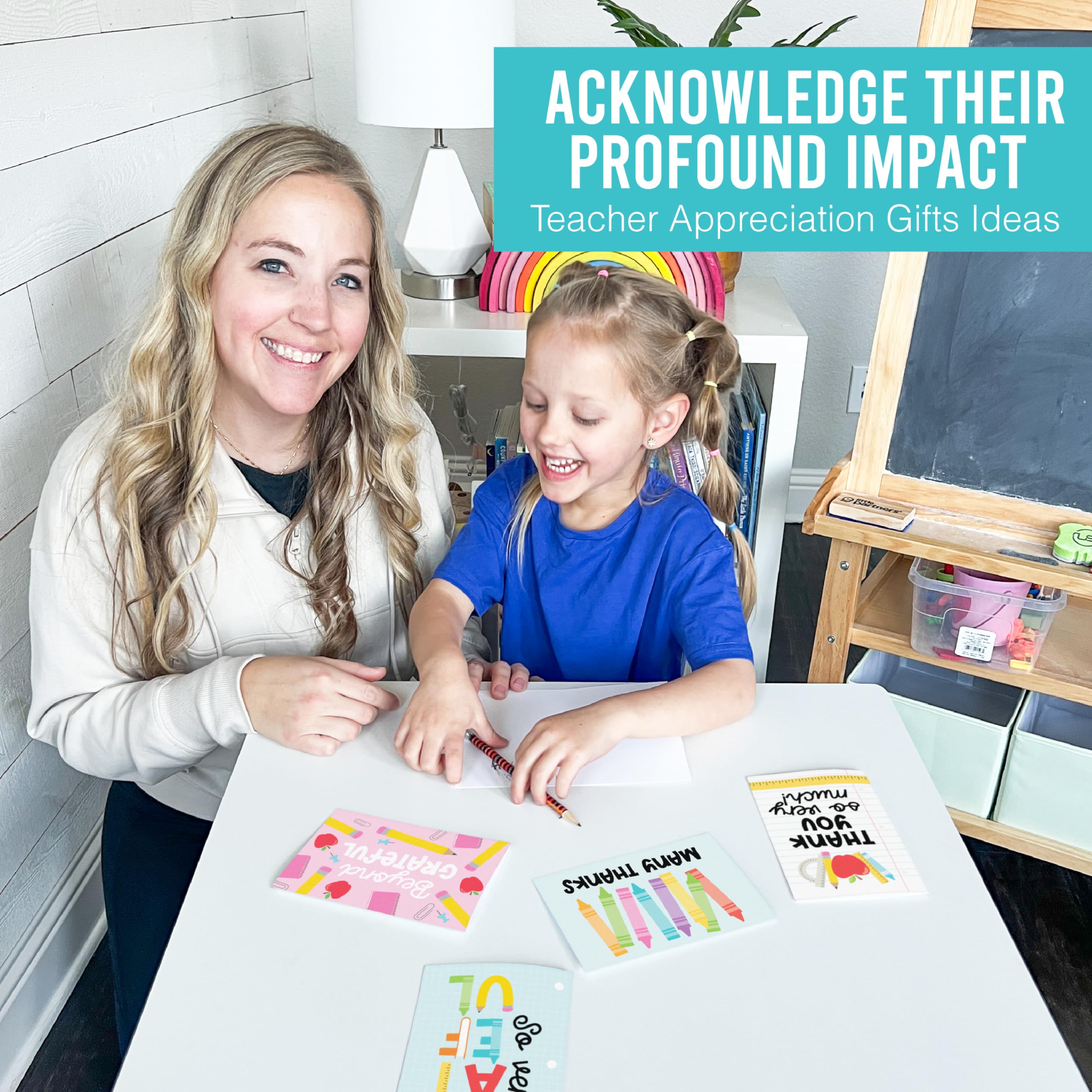 Snapklik.com : Hadley Designs 24 Teacher Appreciation Cards In Bulk 6 ...