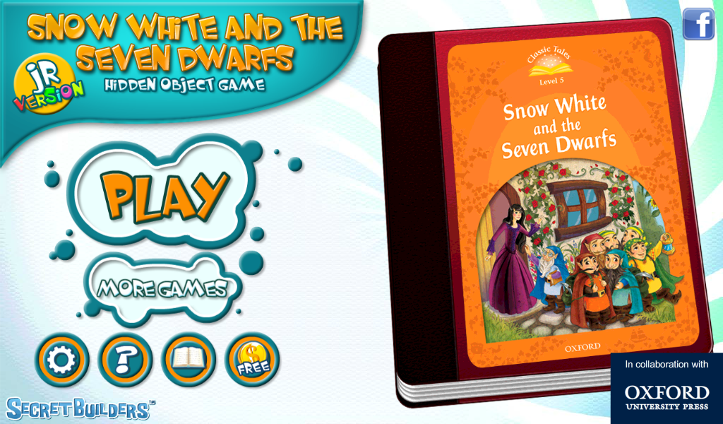 Hidden Object Game Jr FREE - Snow White and the Seven Dwarfs - App on ...