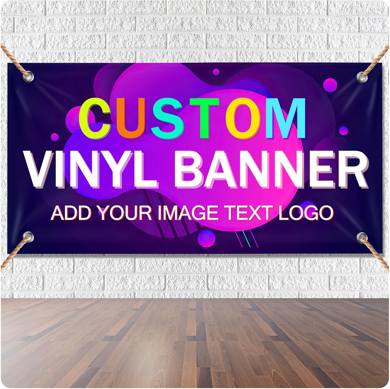 Amazon.com: Custom Banners and Signs Customize, Custom Vinyl Banner ...