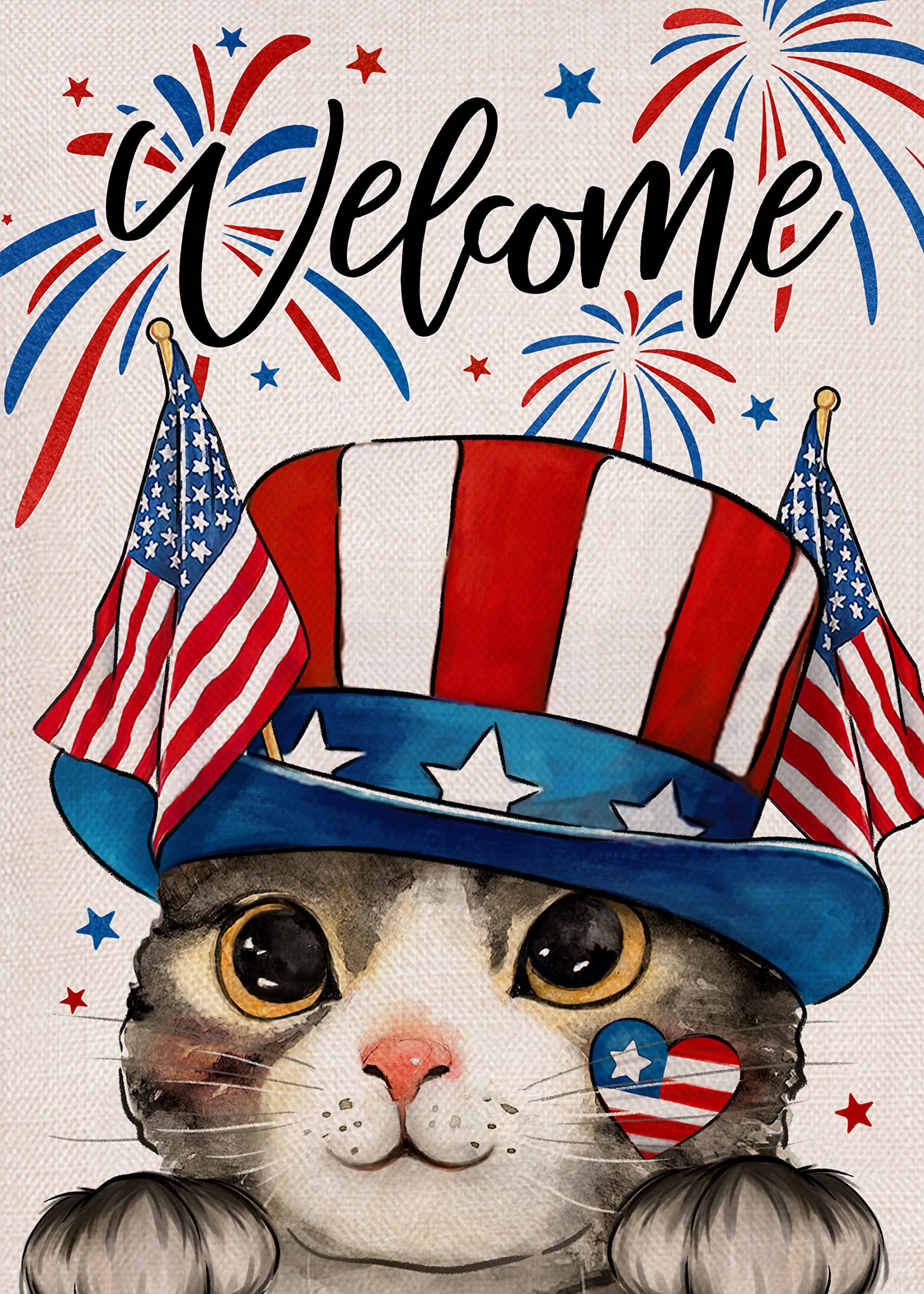 American Flag Kitten