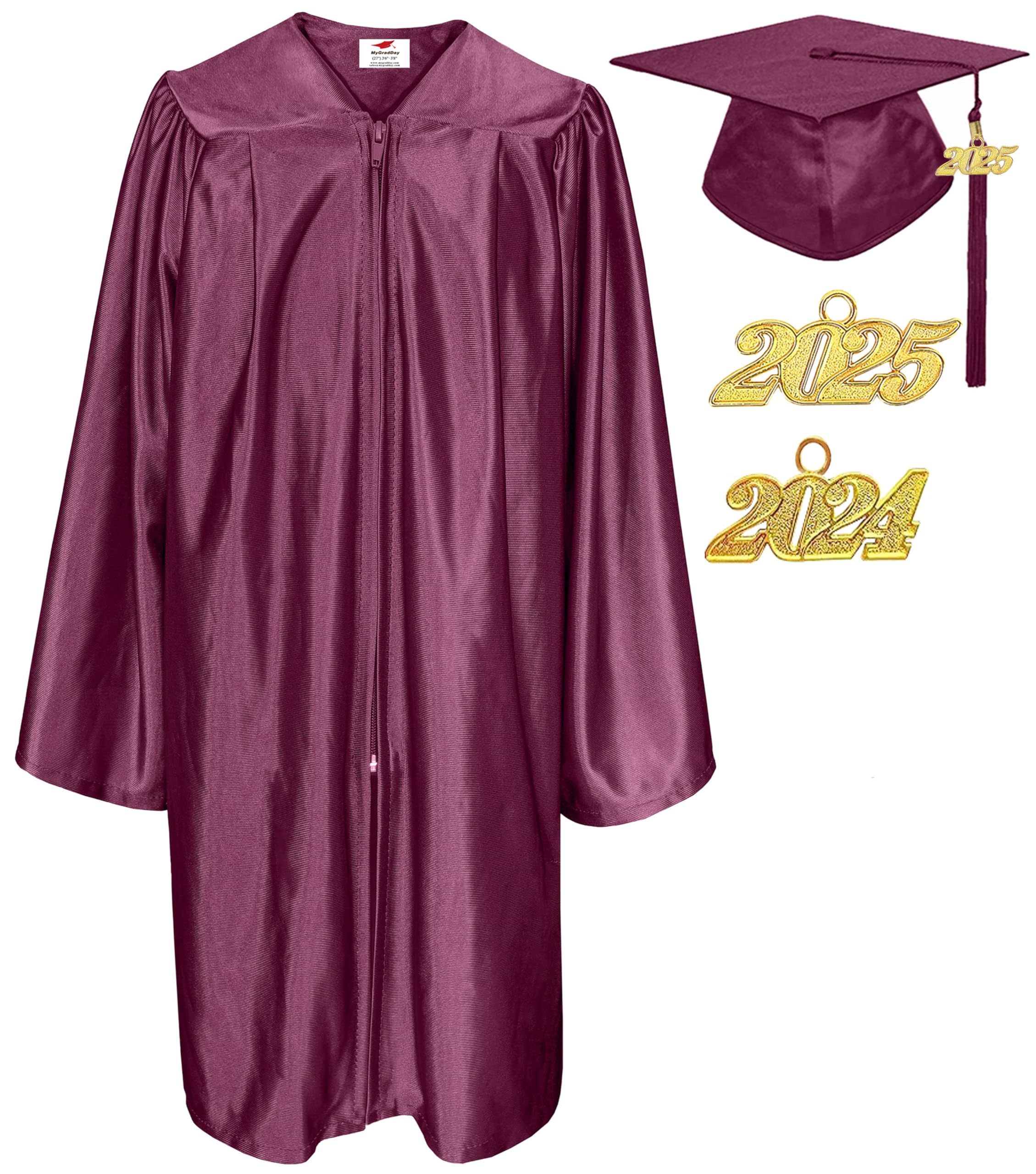 Snapklik.com : Shiny Kindergarten & Preschool Graduation Gown Cap ...