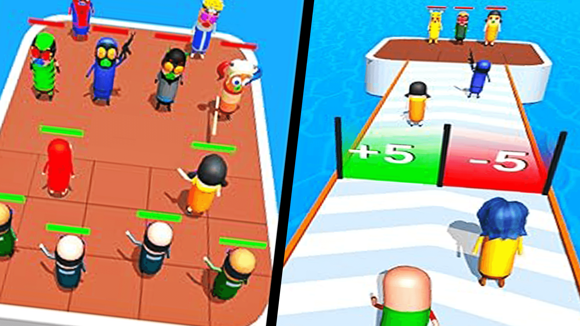 Merge Sausage Monster Battle Master: Sausage Run Fight Survival ...