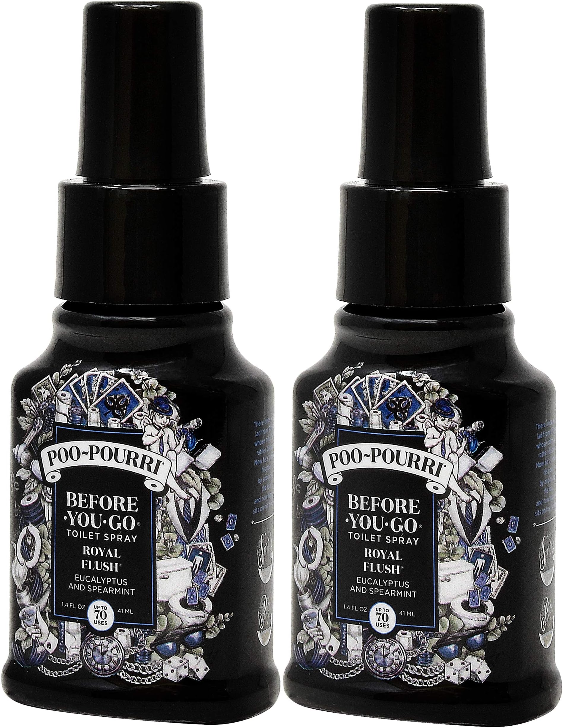 Amazon.com: Poo-Pourri na342 Royal Flush Before You Go Spray 2 oz-2 ...