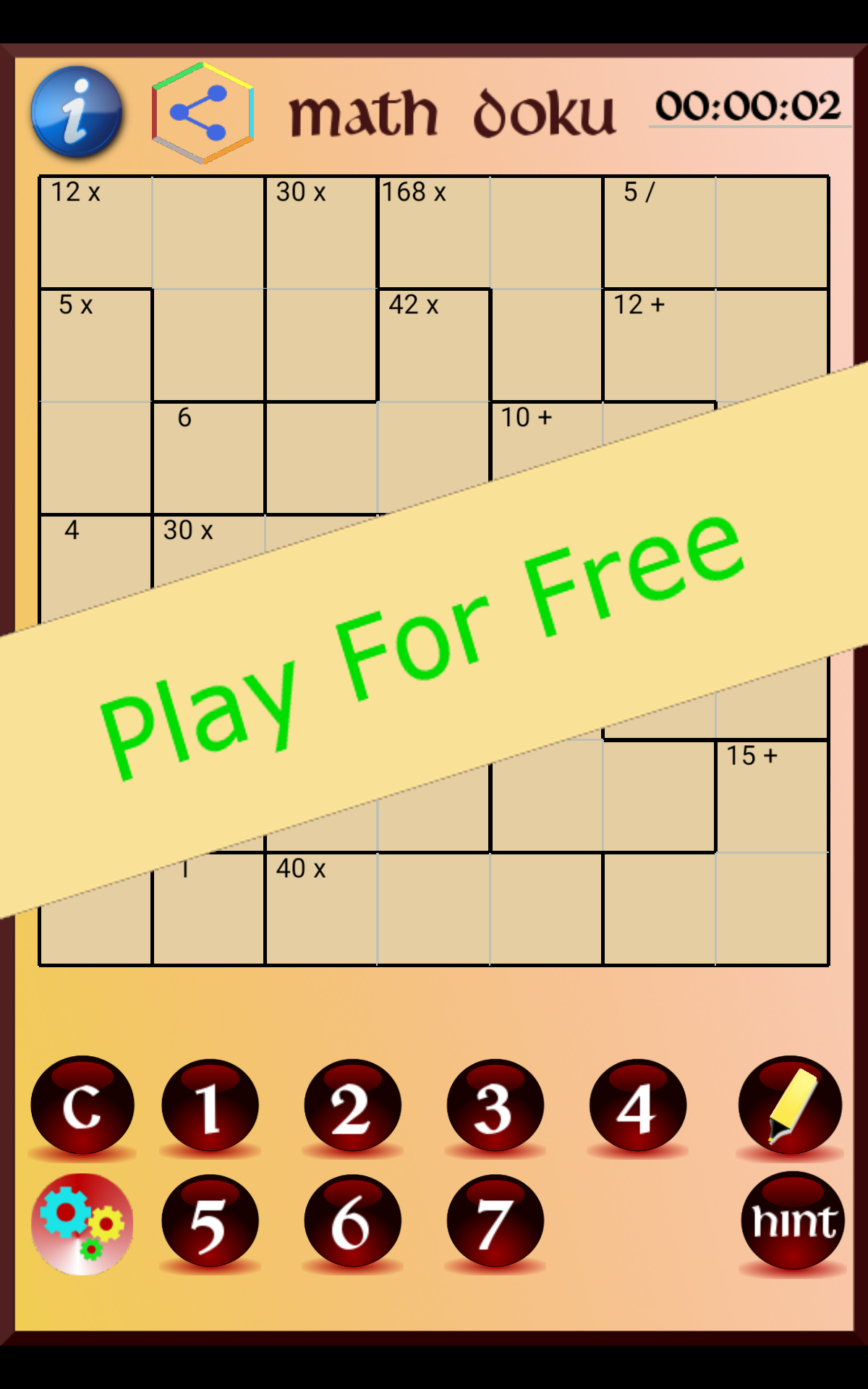 Master Mathdoku:Amazon.de:Appstore for Android