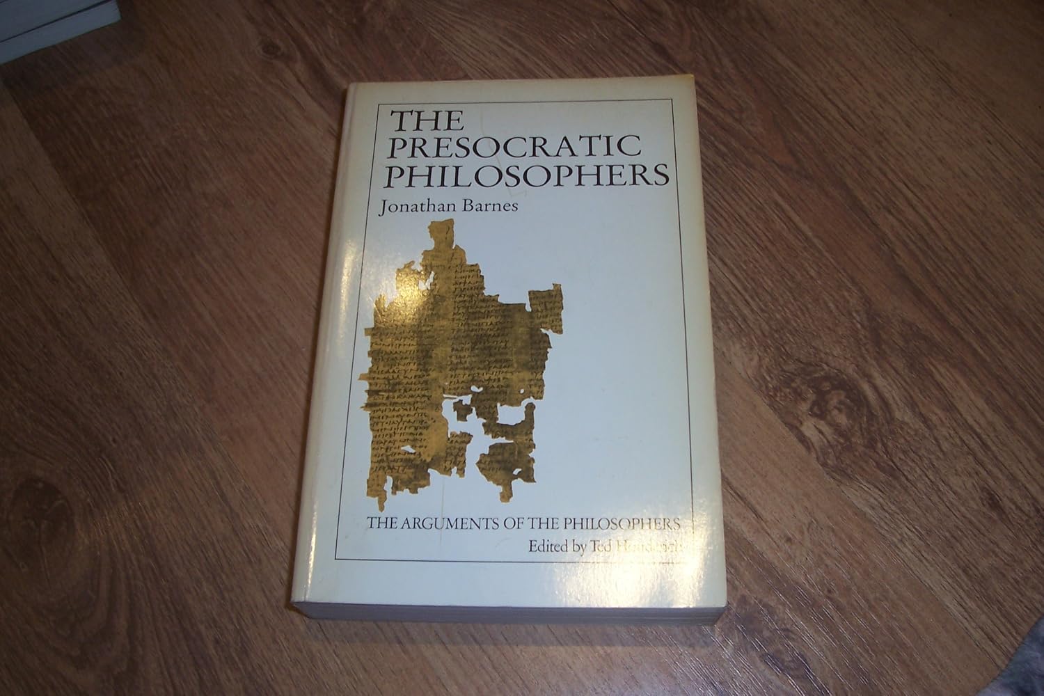 The Presocratic Philosophers (Arguments of the Philosophers Series ...