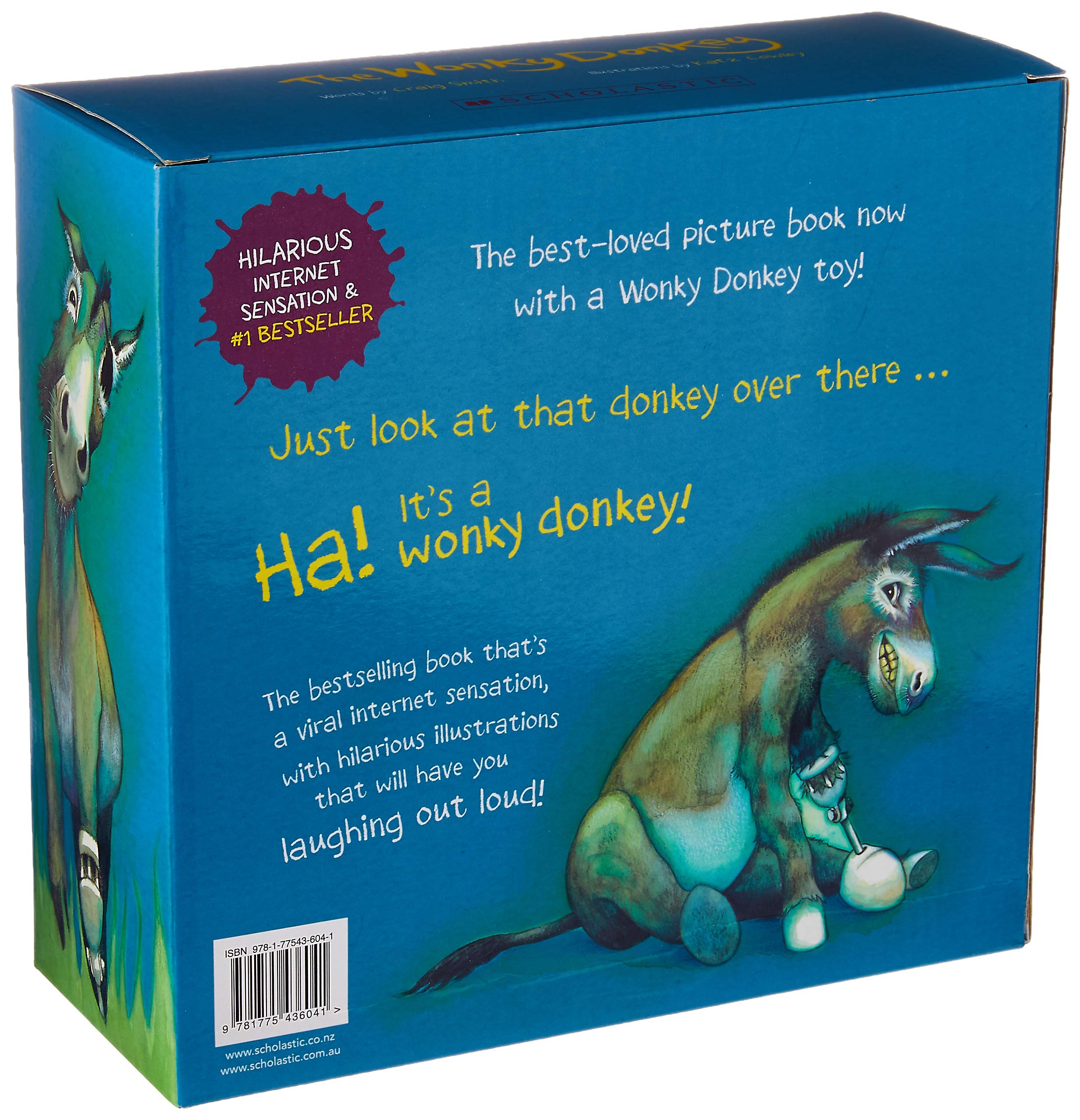 Snapklik.com : The Wonky Donkey Box Set & Plush