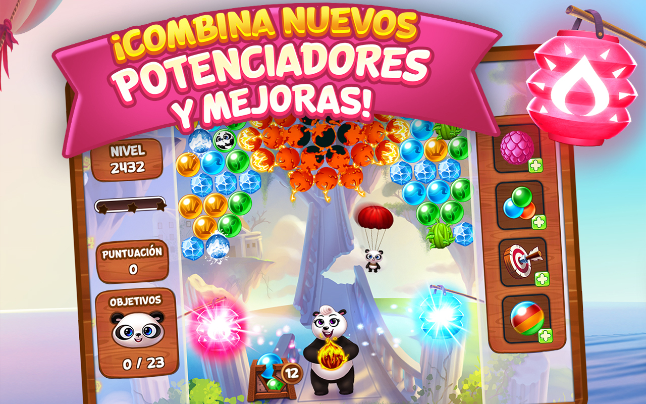 Aplicación Panda Pop en Amazon Appstore