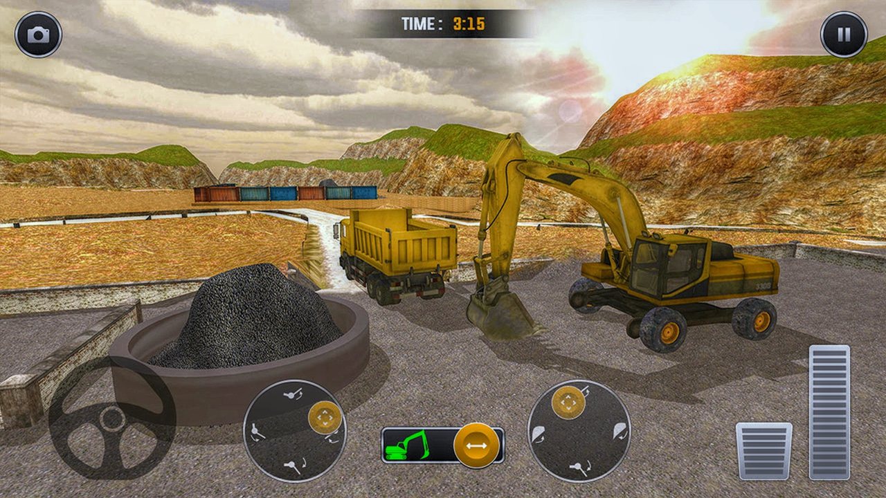 Sand Excavator Truck Drive - City Construction Simulator - App on ...