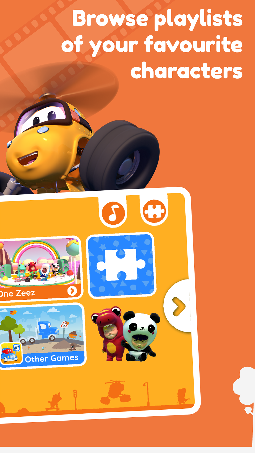 Kids Flix TV: watch video clips for kids, play fun educational games ...