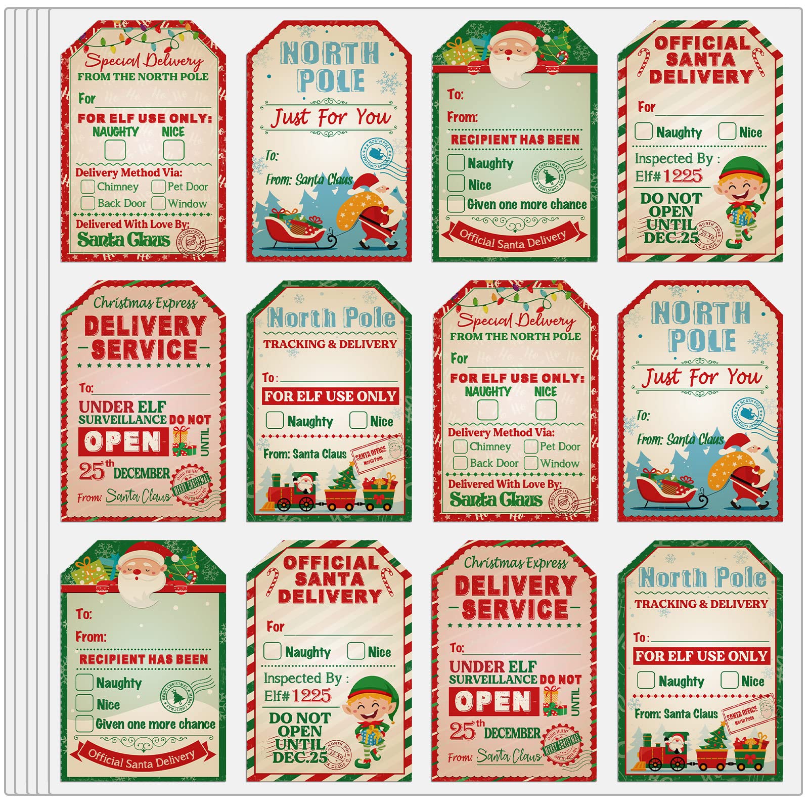 Santa Claus Stamp Printable