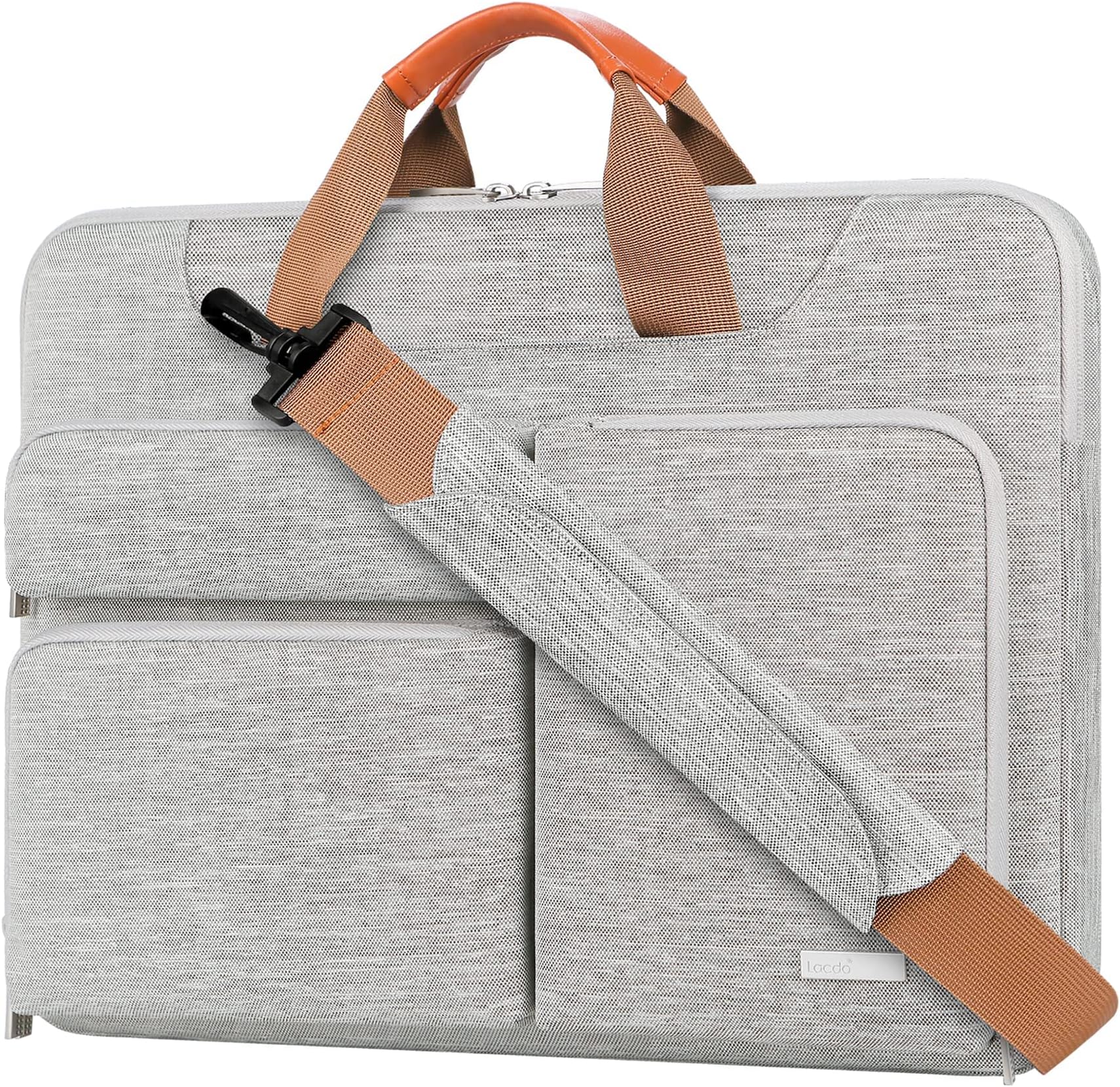 Amazon.com: Lacdo 360° Protective Laptop Shoulder Bag, 16 inch Laptop ...
