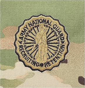 Amazon.com: Army National Guard Recruiting and Retention Basic Badge ...