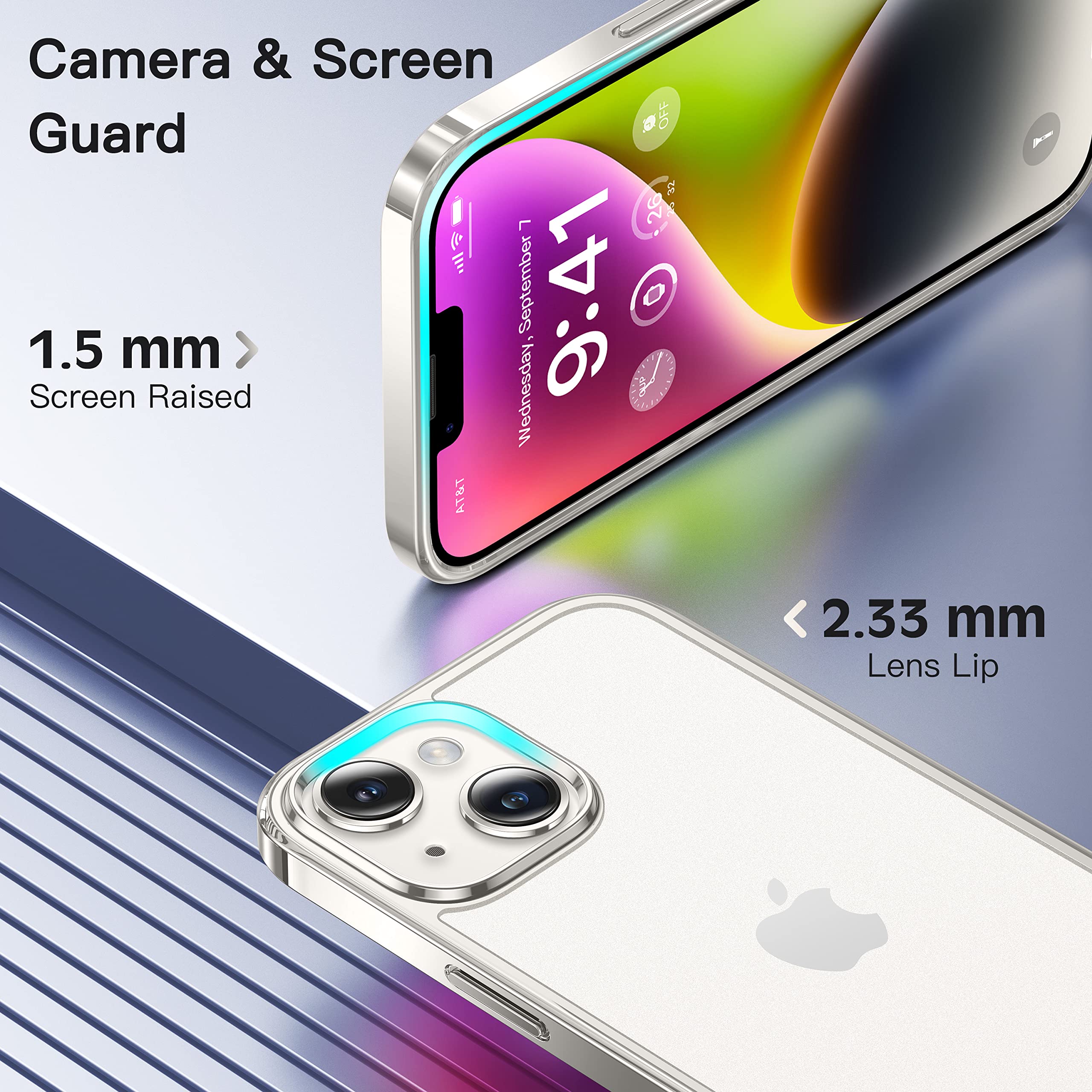 Alphex Invisible Clear Case for iPhone 14 [Look as Bare iPhone][Never ...
