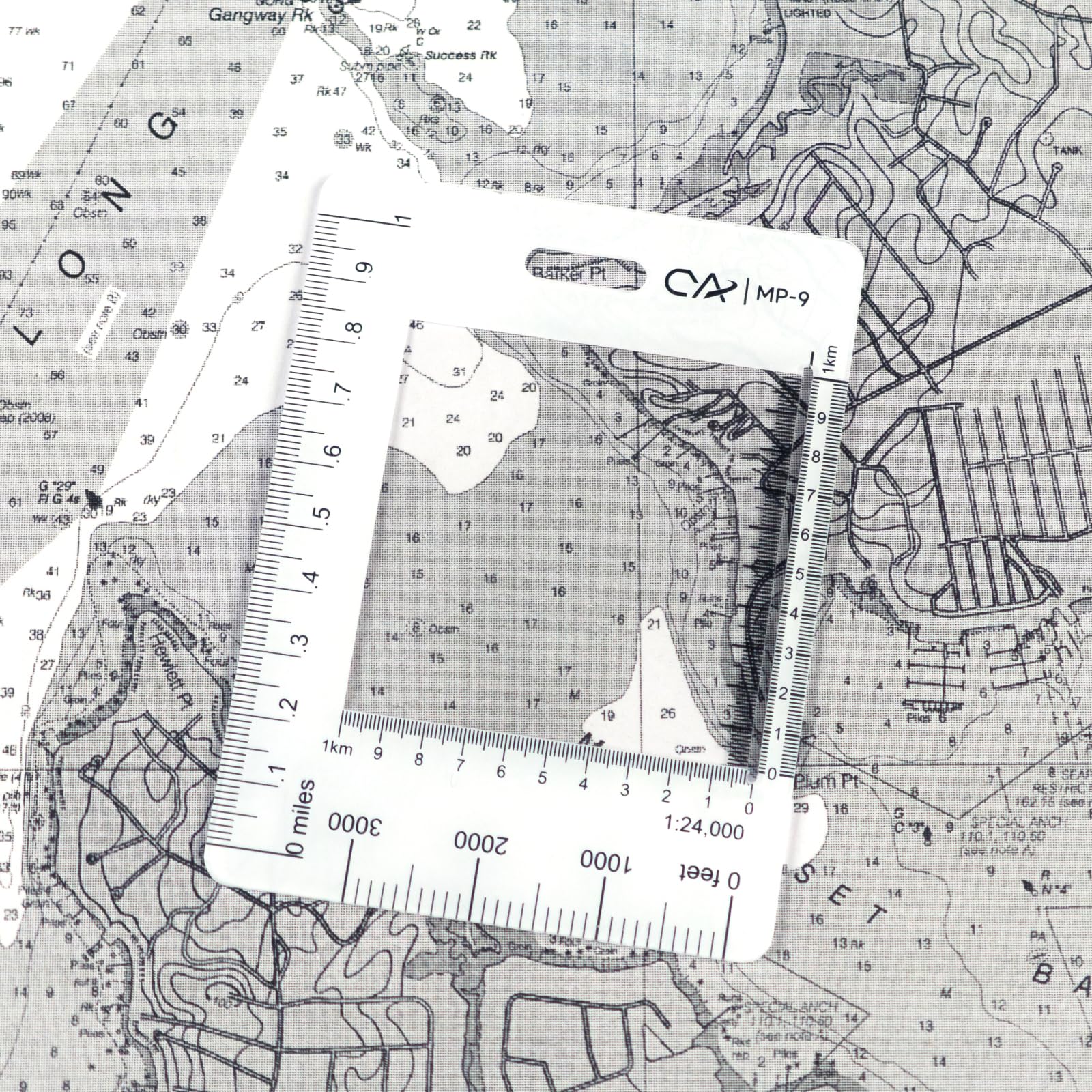 Snapklik.com : CYA UTM Military Map Coordinate Scale Protractor Map For ...