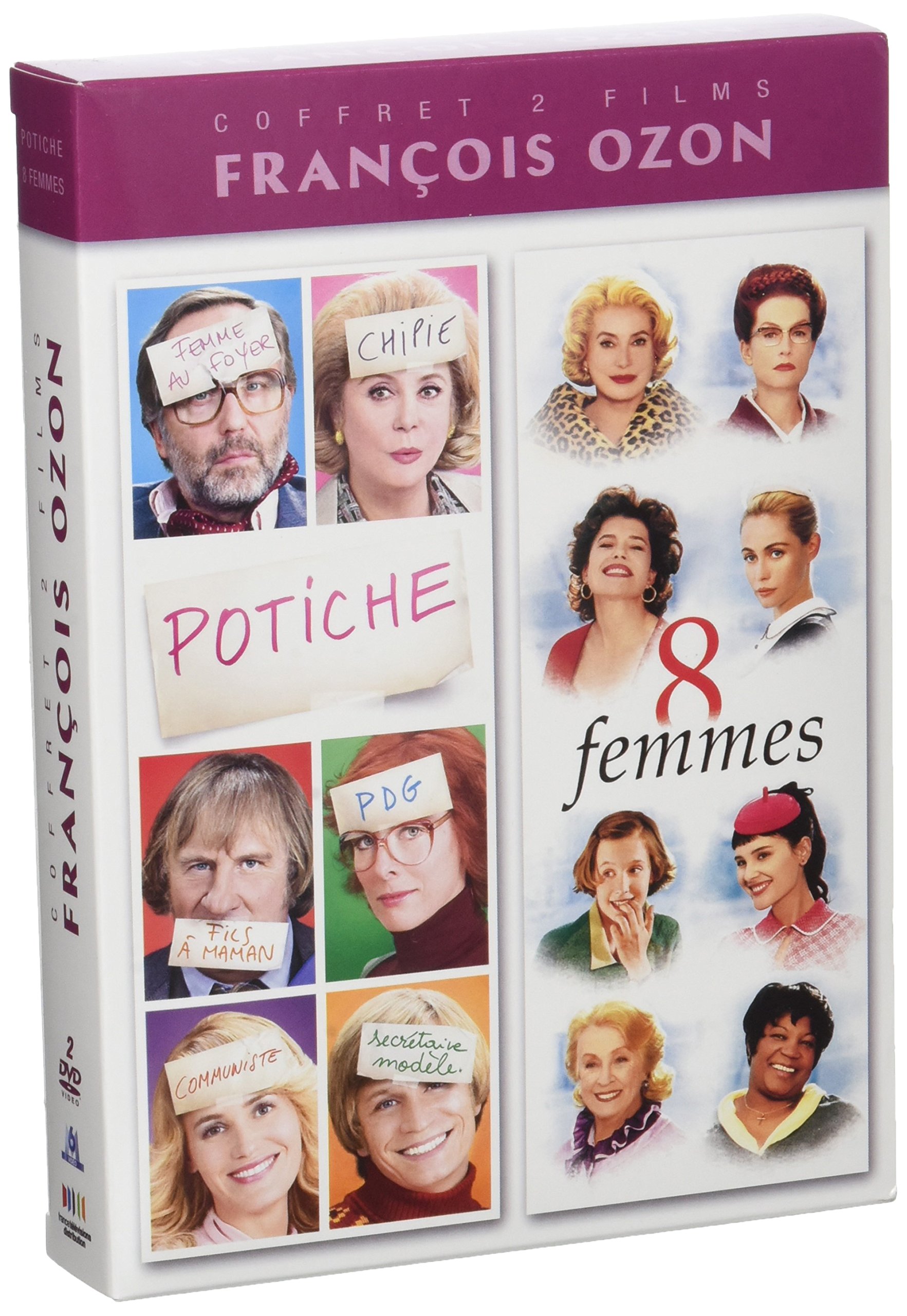 Amazon.com: Box Ozon: Potiche + 8 Women [DVD] (2011) Catherine Deneuve ...