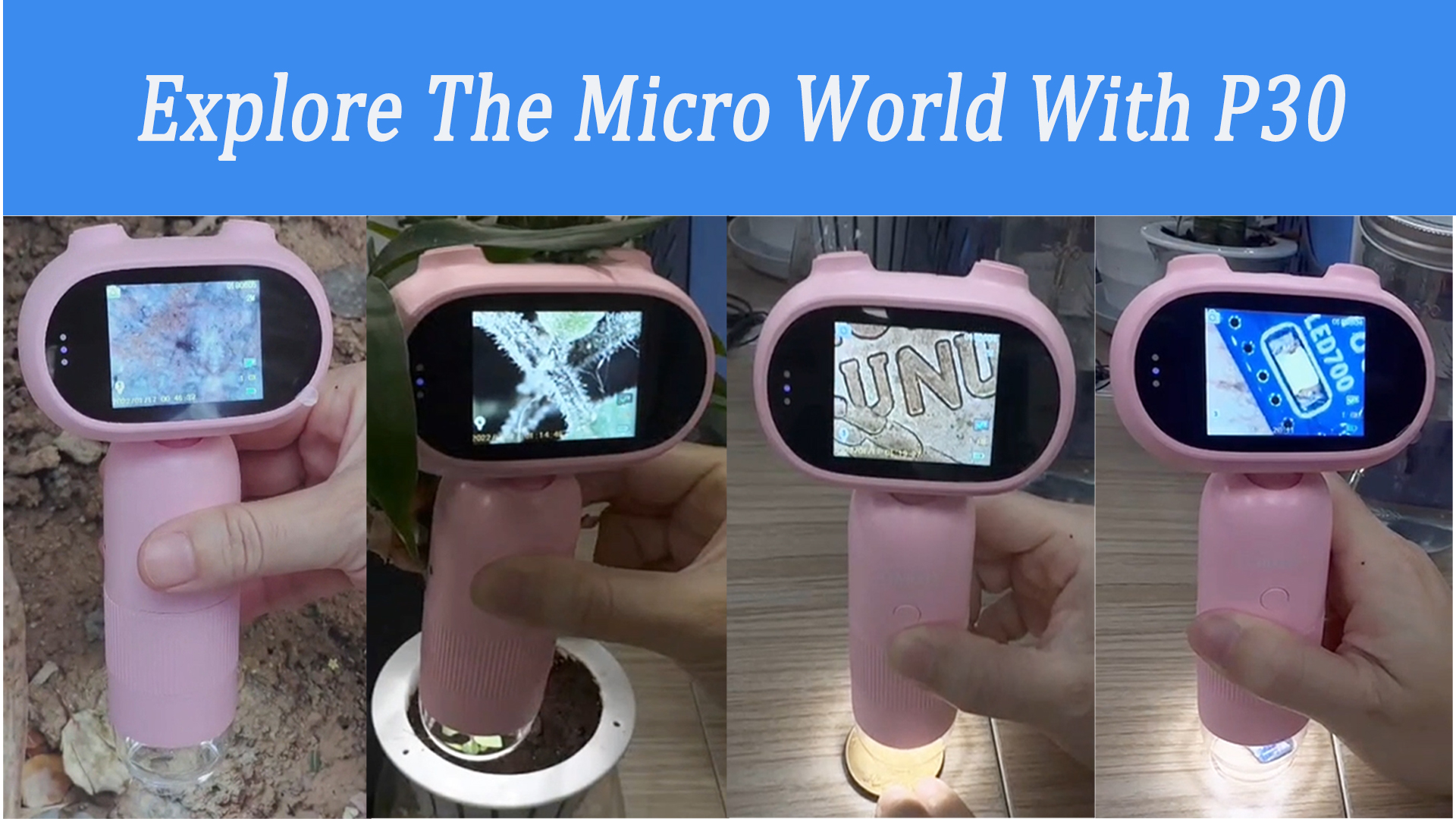 Watch Explore The Micro World With P30 on Amazon Live