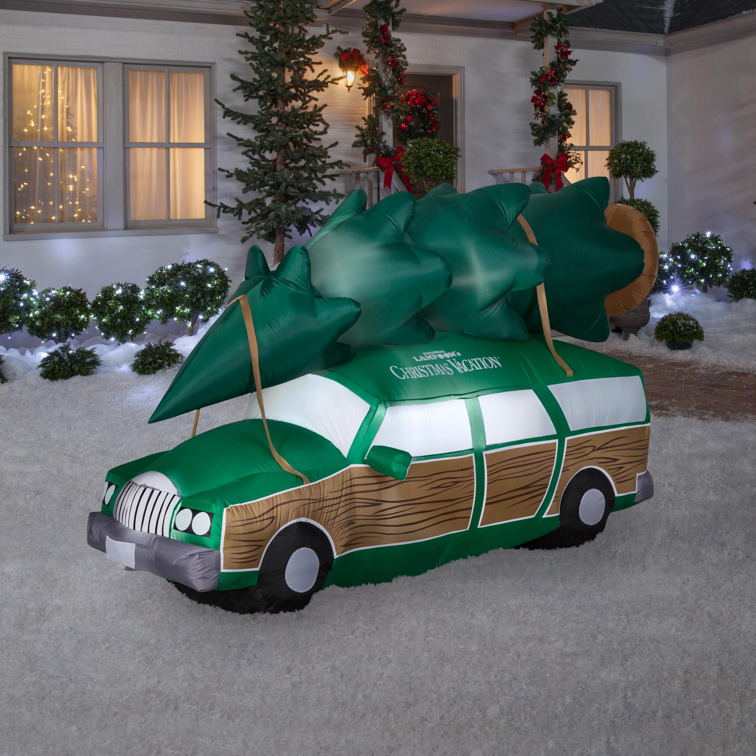 6ft Projection Kaleidoscope Inflatable Gemmy 6ft Christmas Inflatable ...