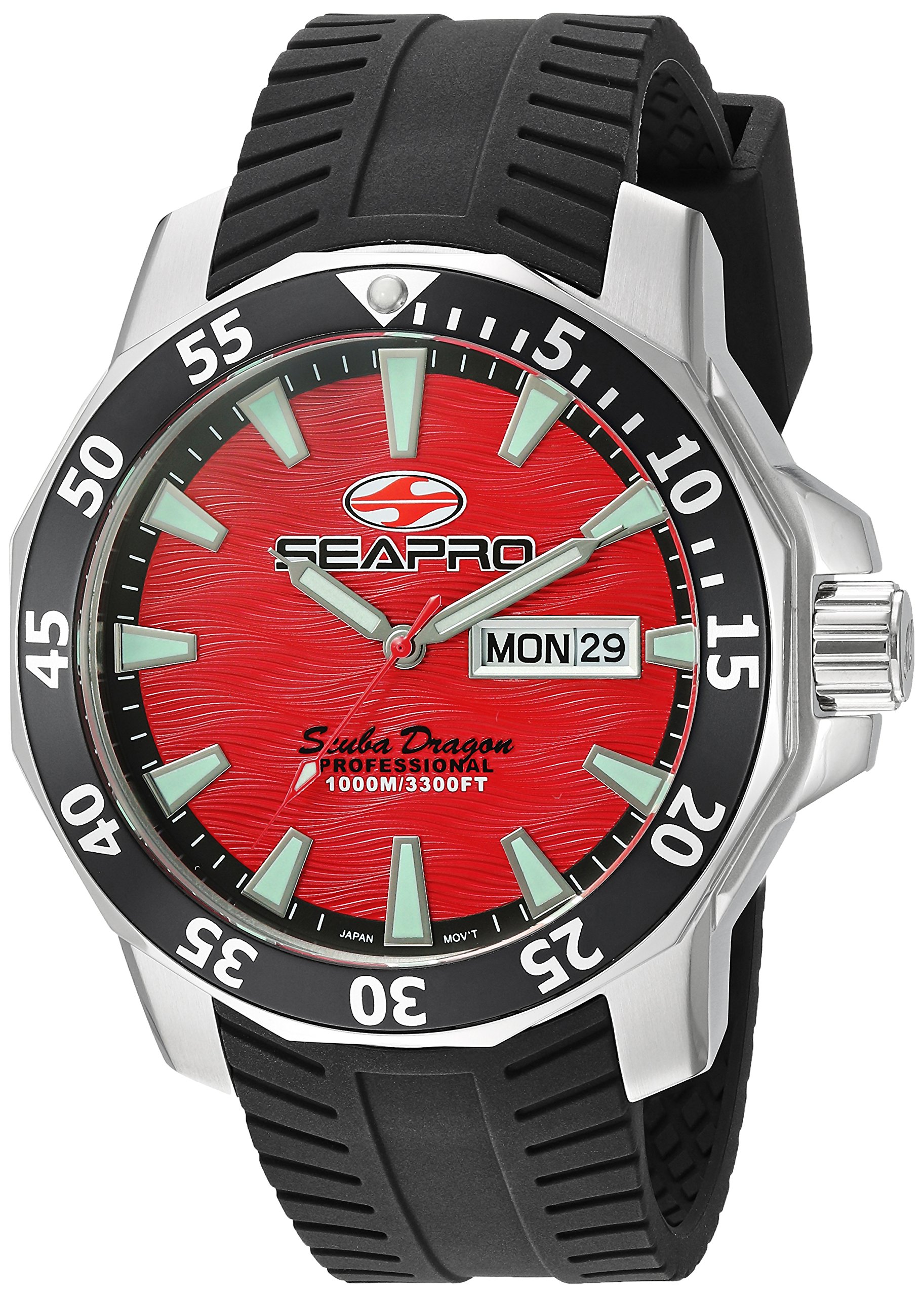 Amazon.com: Seapro Men's SP8317 Scuba Dragon Diver LTD Analog Display ...