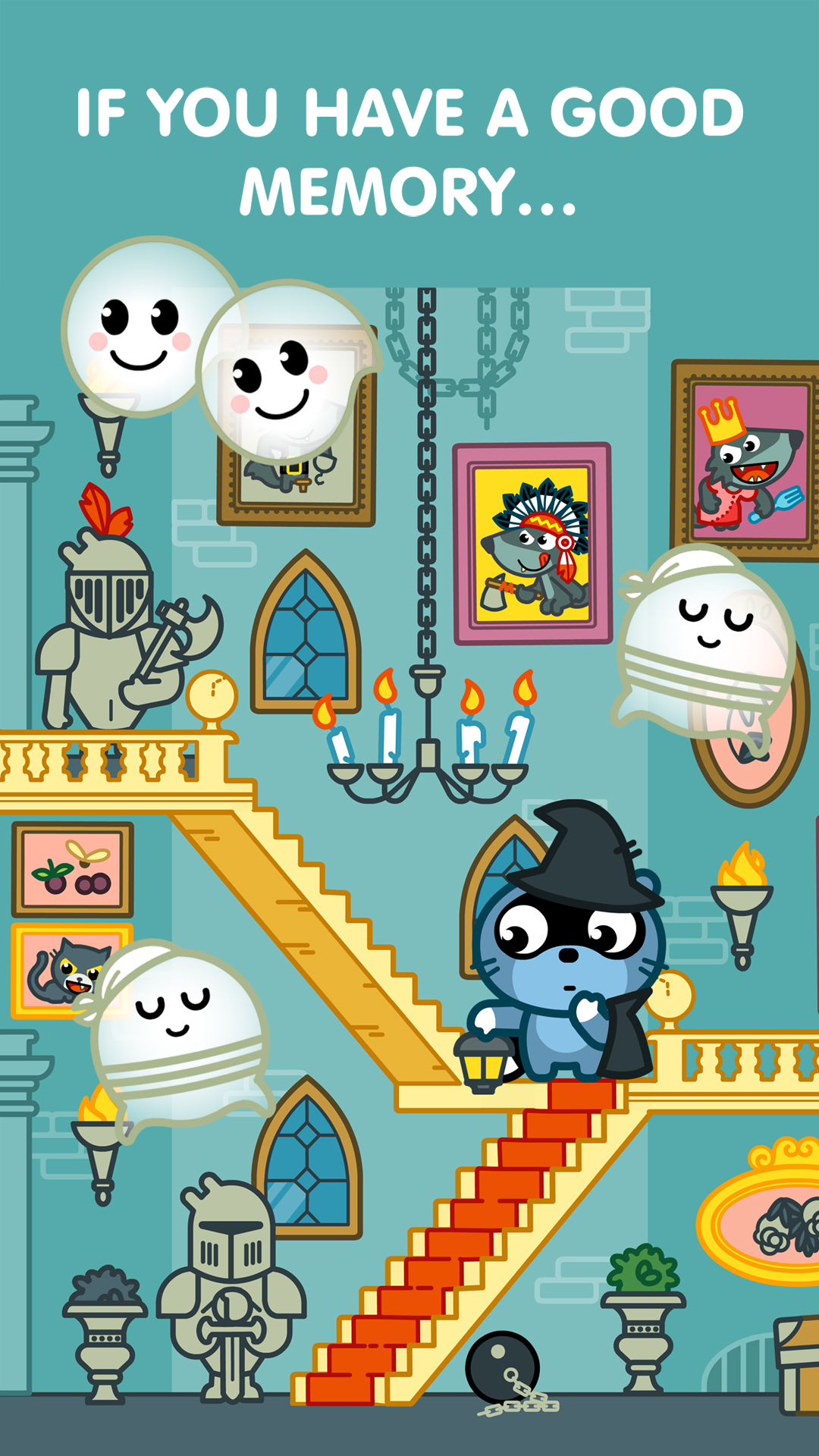 Pango Halloween Memory - fun education, Matching memory game for kids ...