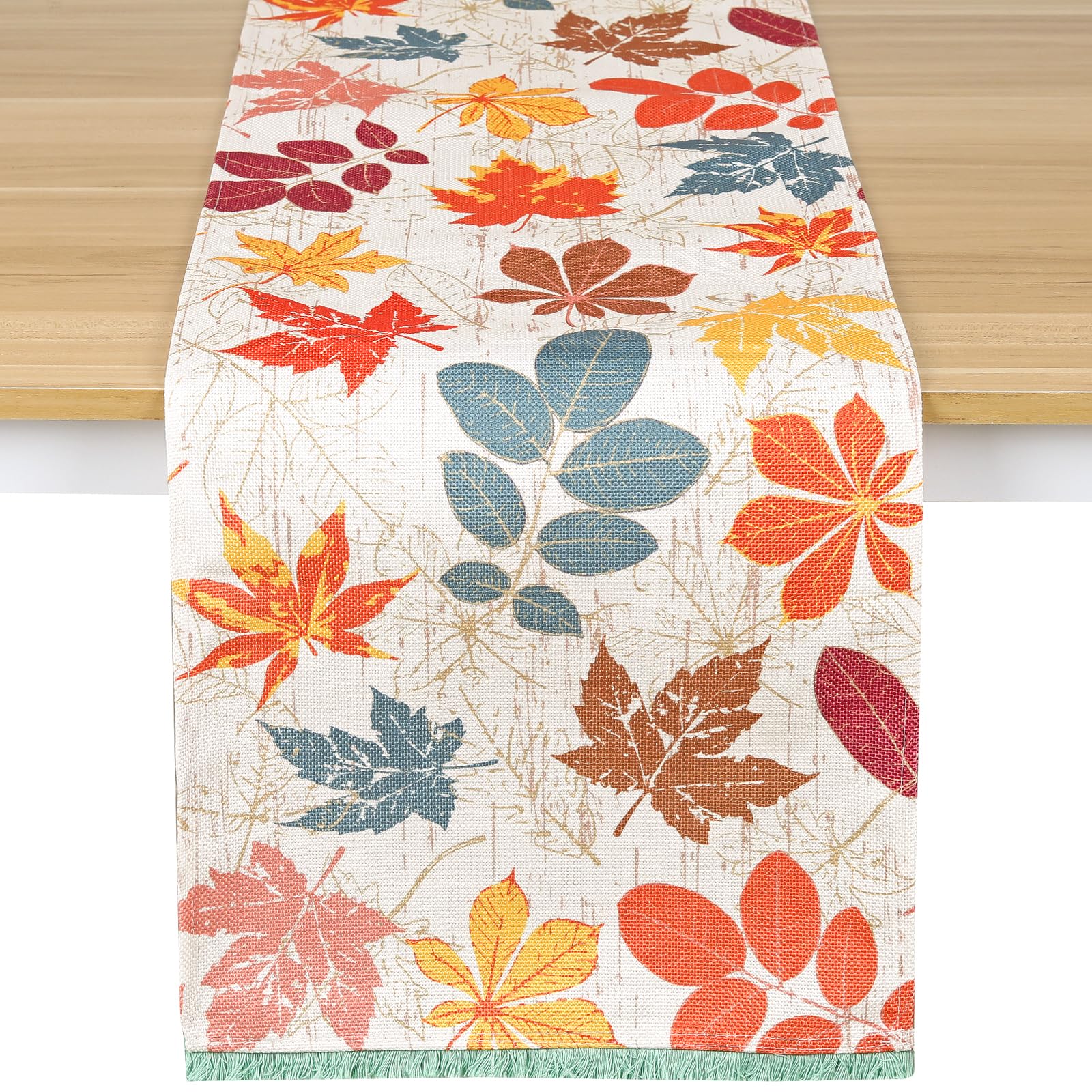 Amazon.com: Fall Table Runner, 13 x 72 Inch Seasonal Harvest Vintage ...