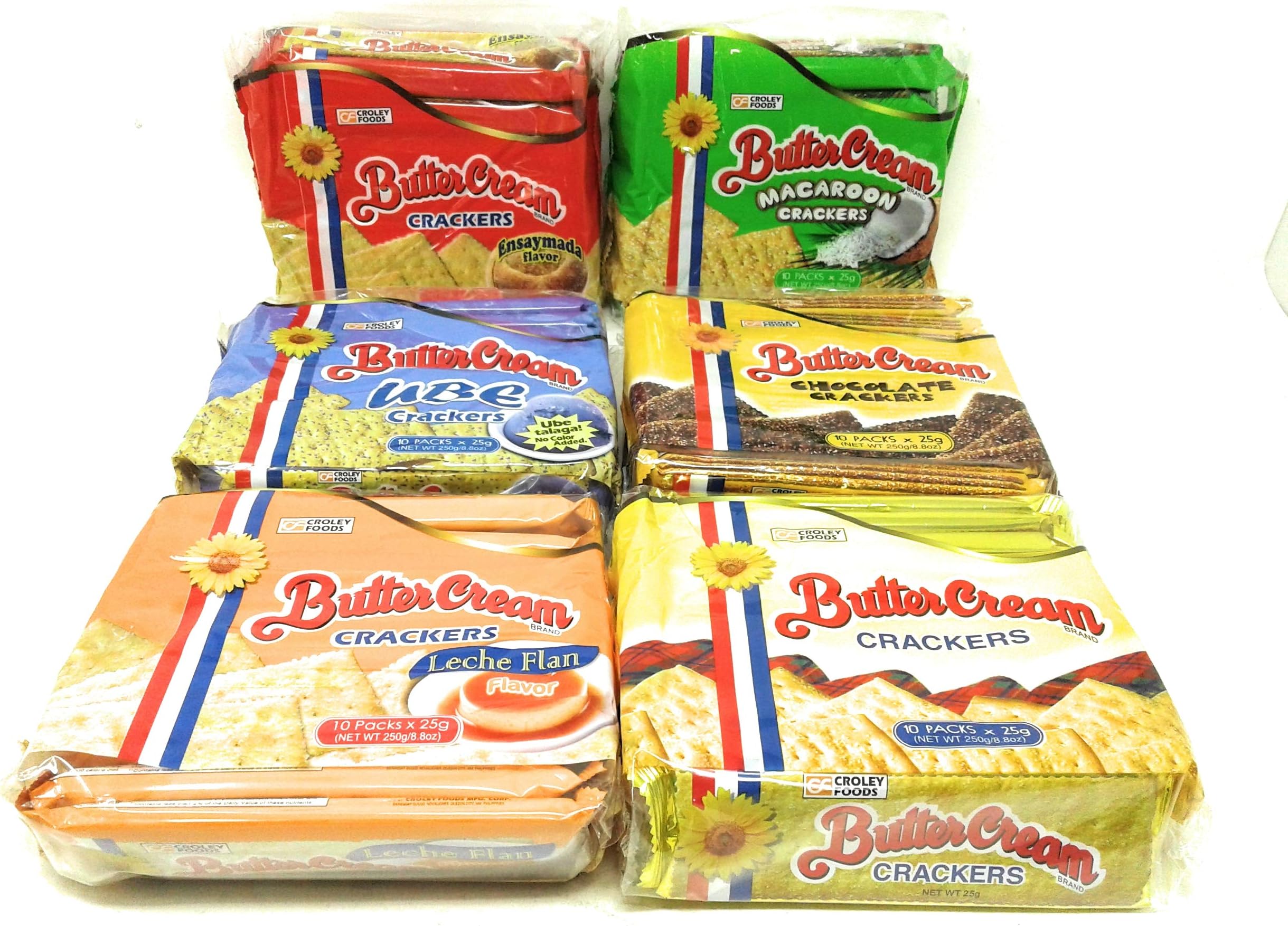 Amazon.com: Croley Foods ButterCream Crackers Assorted Pack : Grocery ...