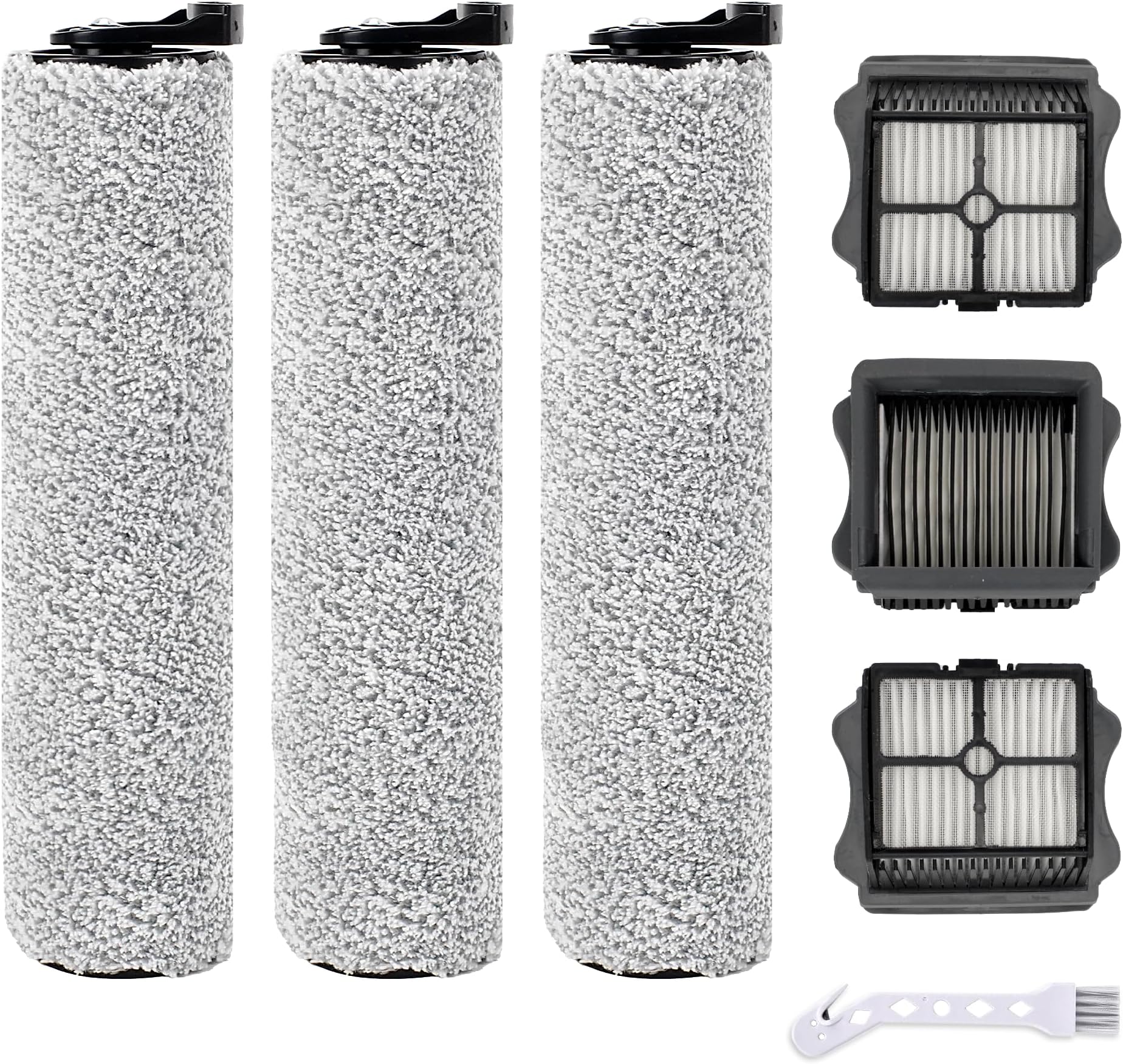 Amazon.com: Brush Rollers and Filters Replacement Compatible with ...