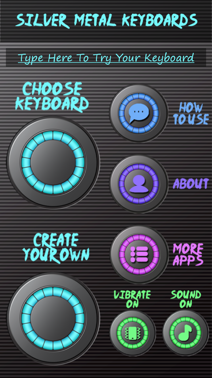 Silver Metal Keyboards:Amazon.com:Appstore for Android