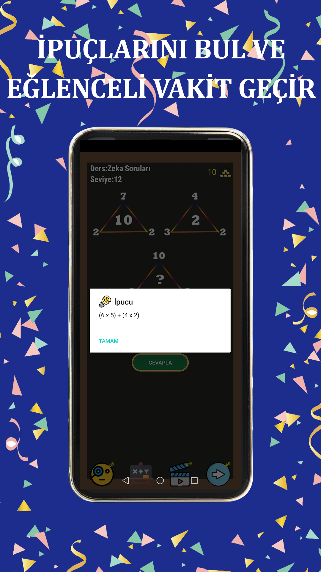 Brain Games: Tricky Test Puzzles Quiz Riddles - App on Amazon Appstore