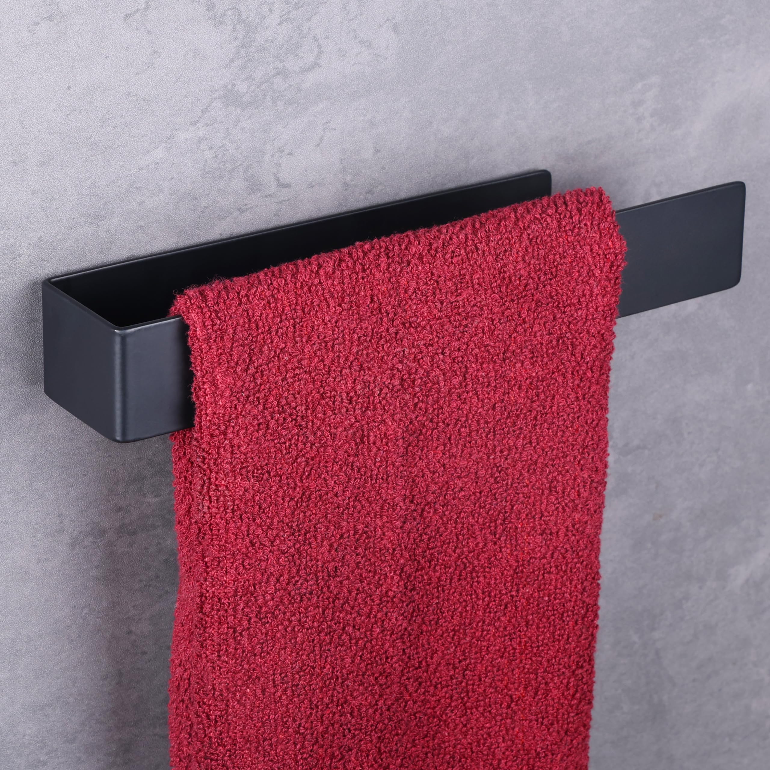 Handtuchhalter ohne Bohren - Selbstklebende Handtuchstange aus ...