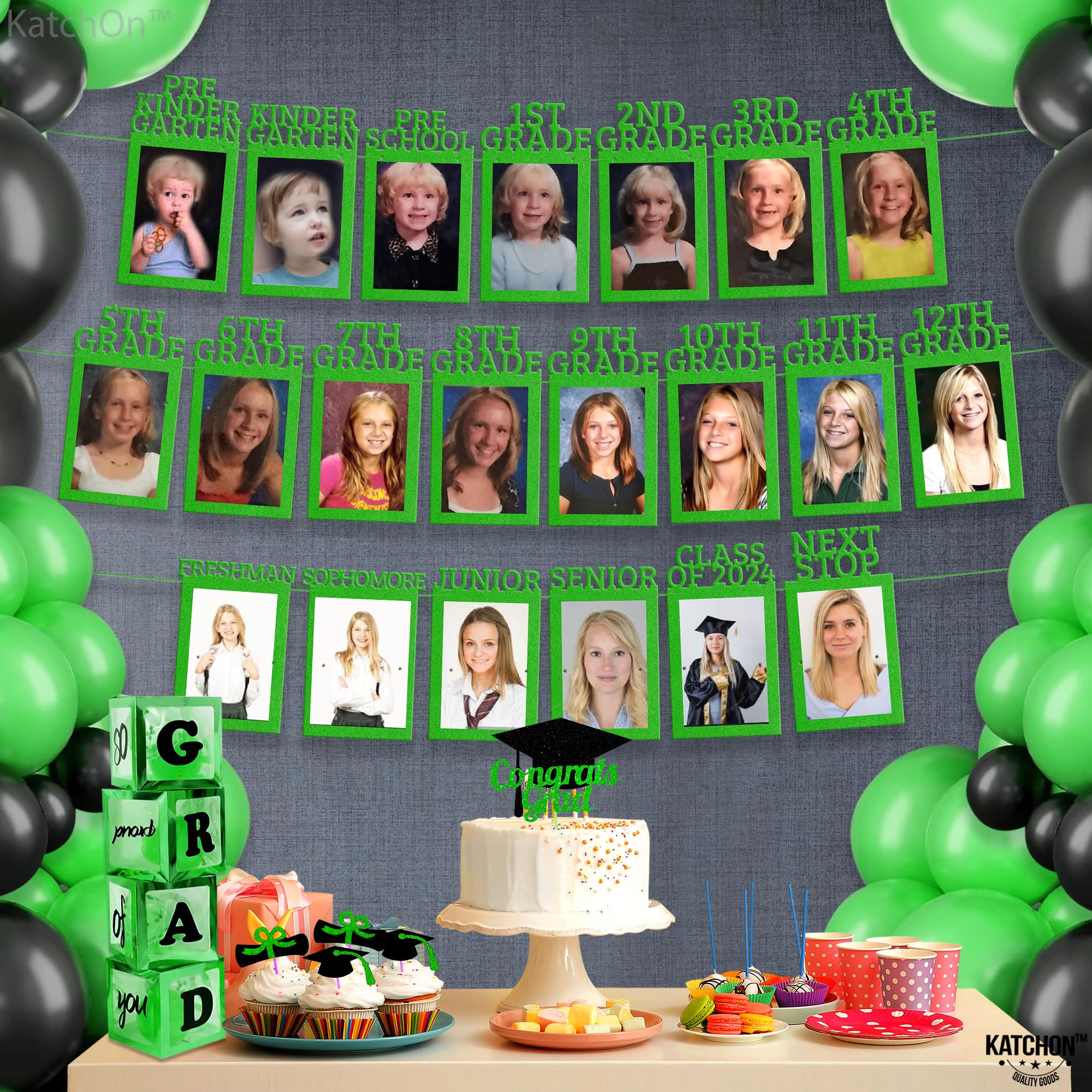 Snapklik.com : K-12 Graduation Photo Banner 5x7 - Photo Cards 12+6 ...