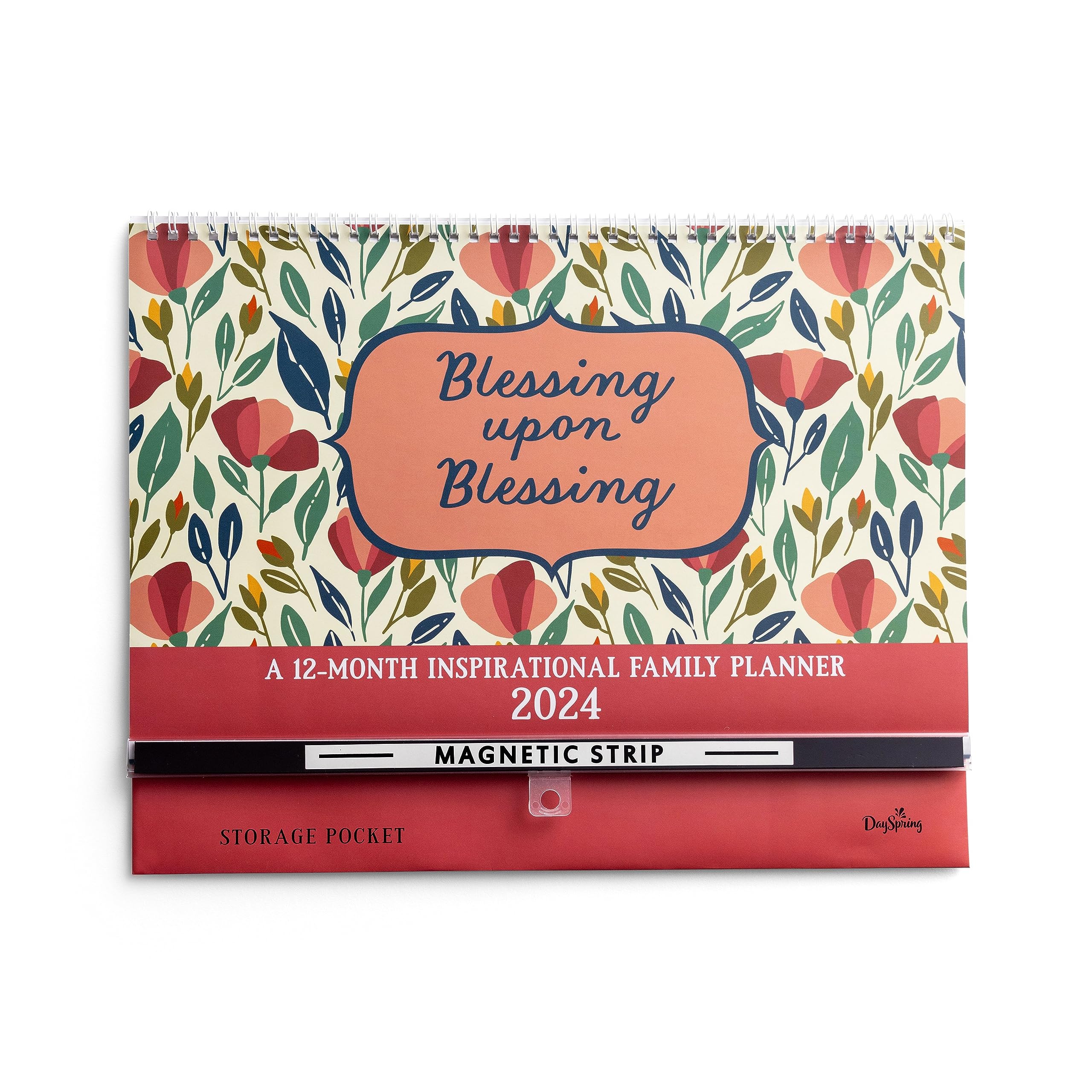 DaySpring - Blessing Upon Blessing - 2024 Mom's Floral Planner: A 12 ...