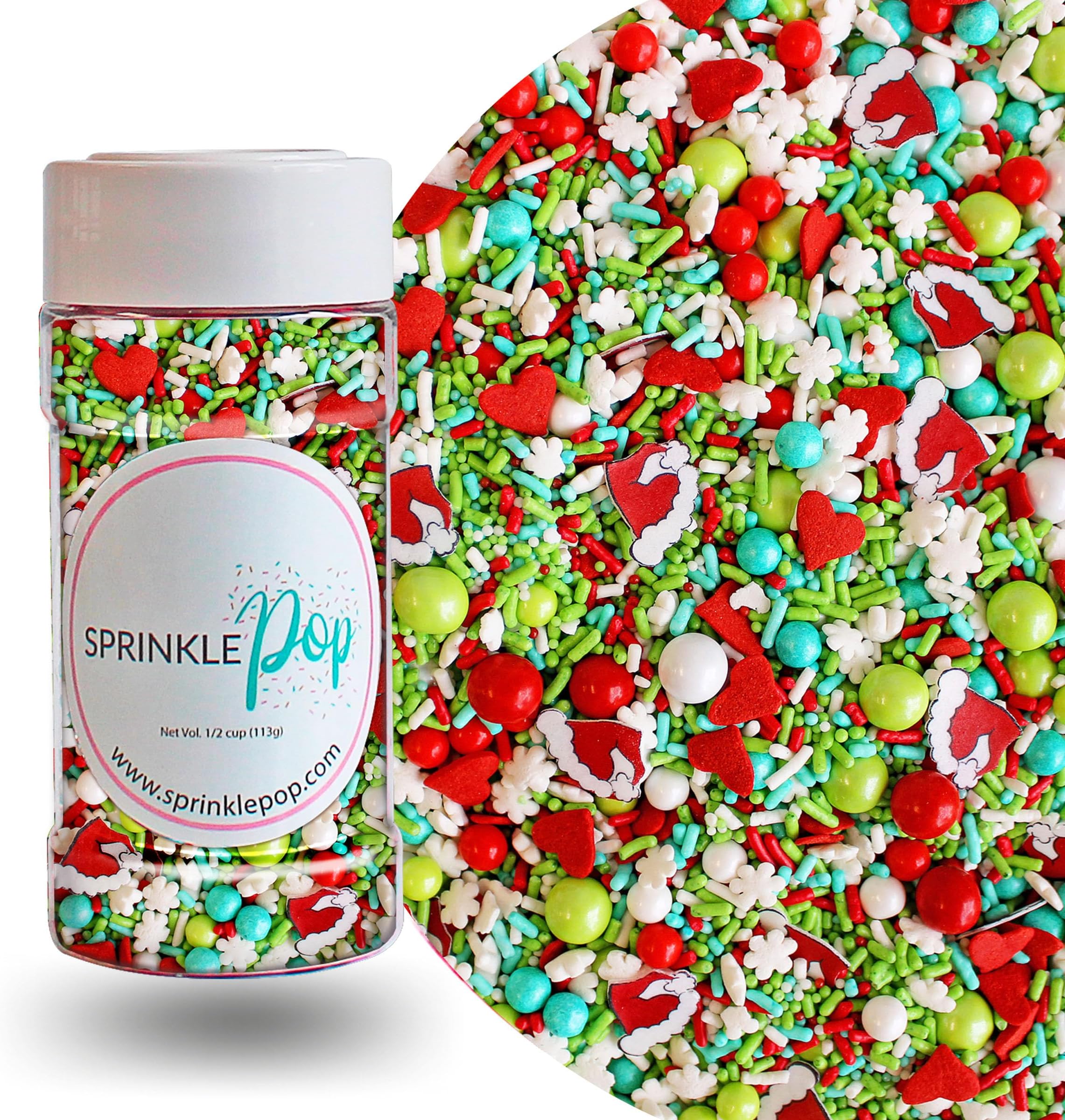 Amazon.com: Merry Whatever Sprinkle Mix| Made In USA By Sprinkle Pop ...