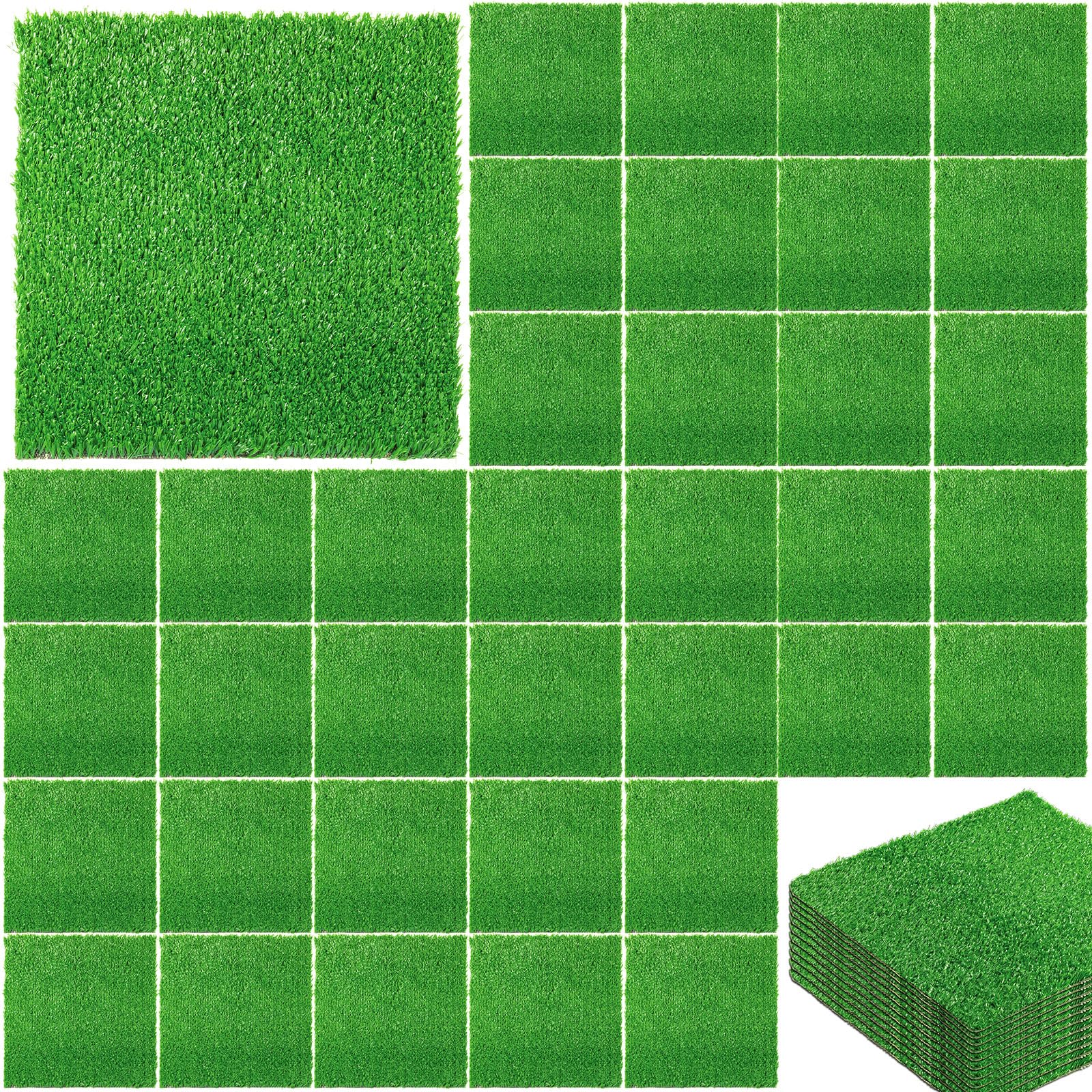 Grass Tile Texture 11 Pcs Artificial Grass Tiles Interlocking Turf