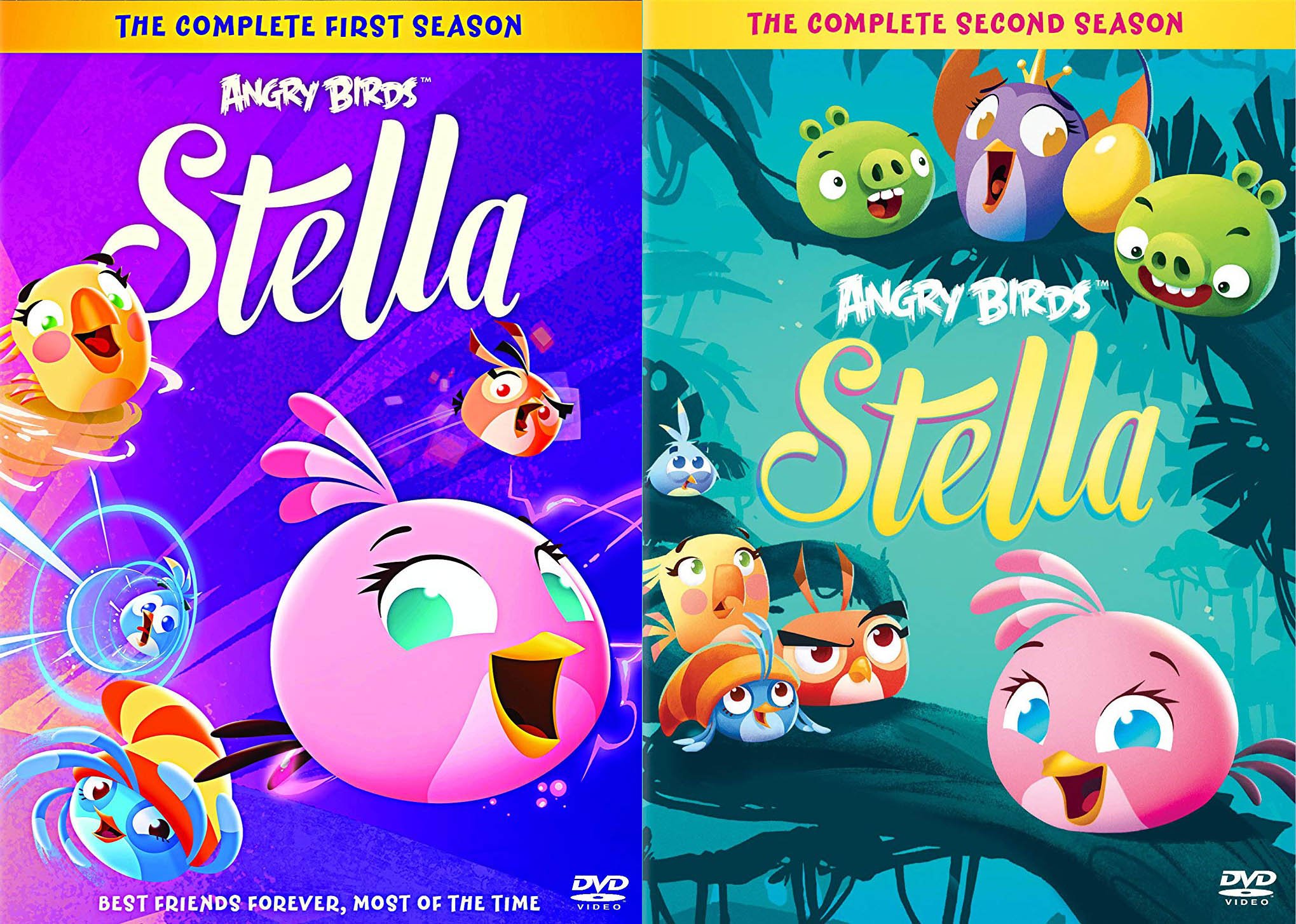 Buy Angry Birds Stella Cartoon DVD Bundle - Angry Birds Stella (The ...