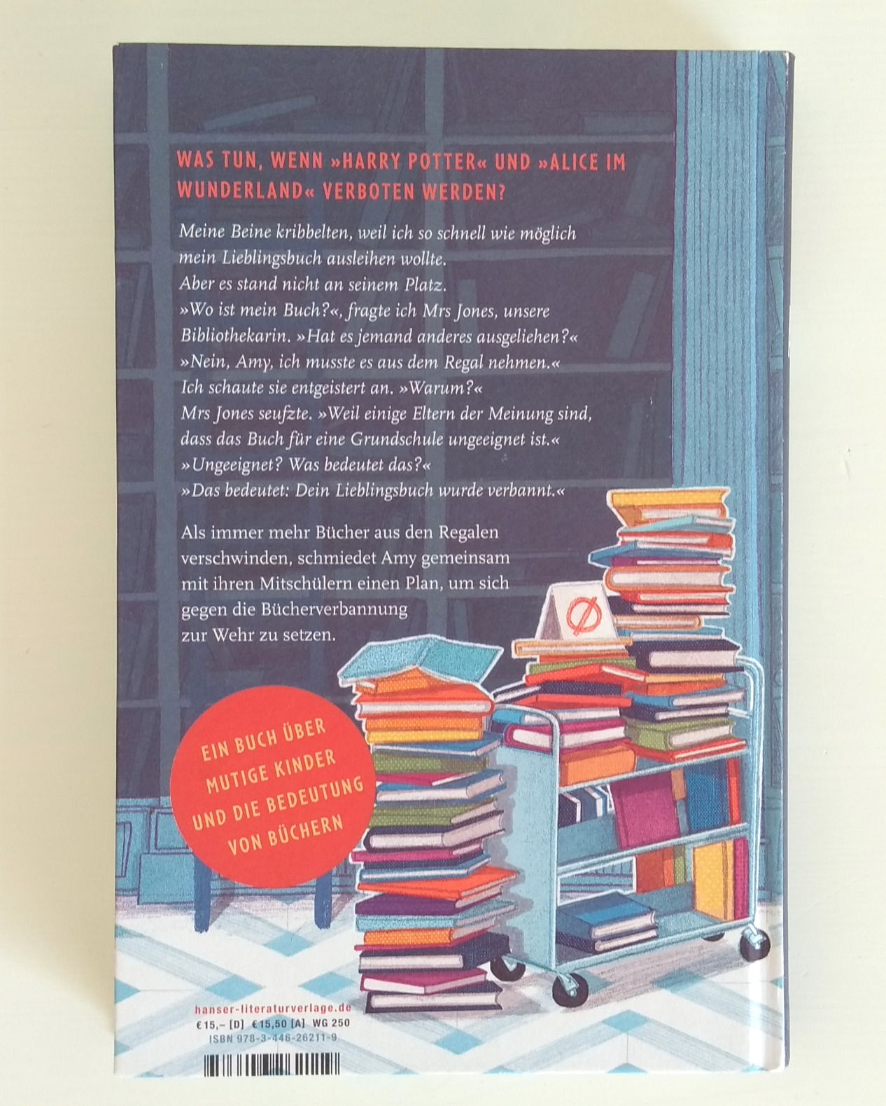 Amy und die geheime Bibliothek (Reihe Hanser) : Gratz, Alan, Piel ...