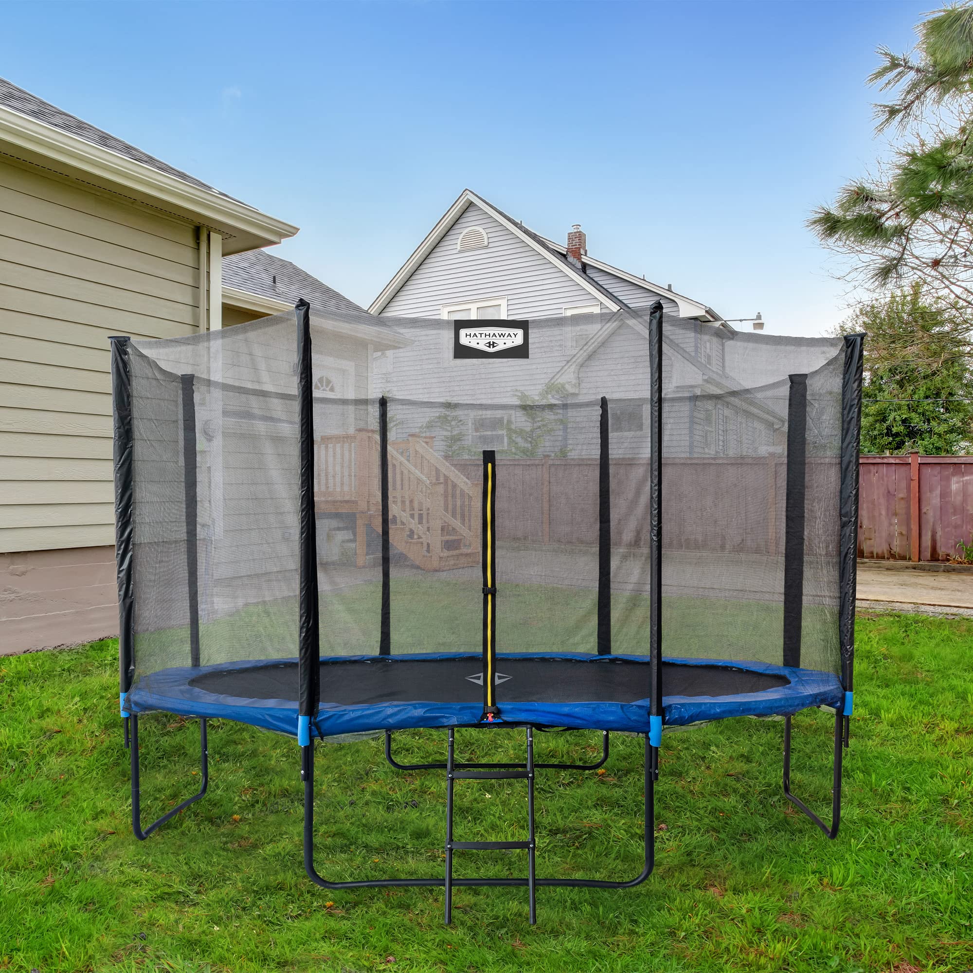 Hathaway XT 14-ft Round Blue Trampoline