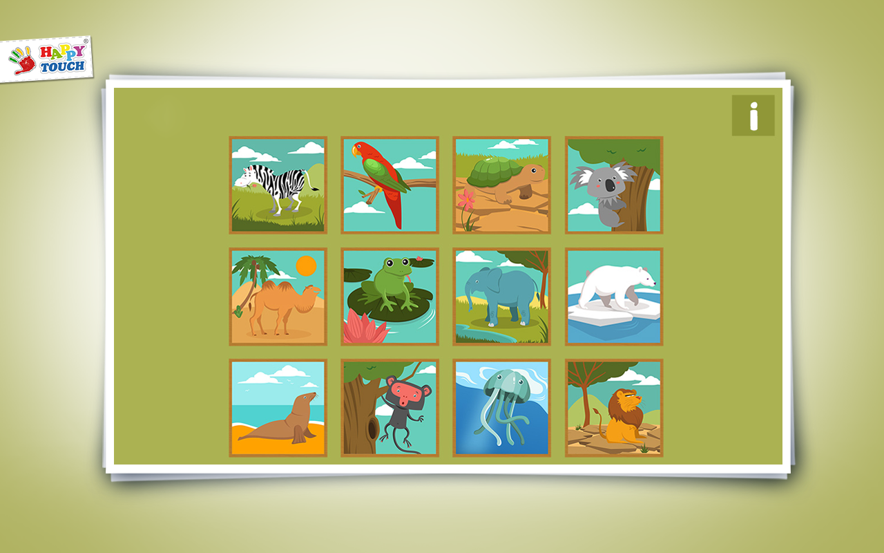 Animal Games - Zoo Puzzle Game (9 pieces) 3+ (by Happy Touch Apps for ...