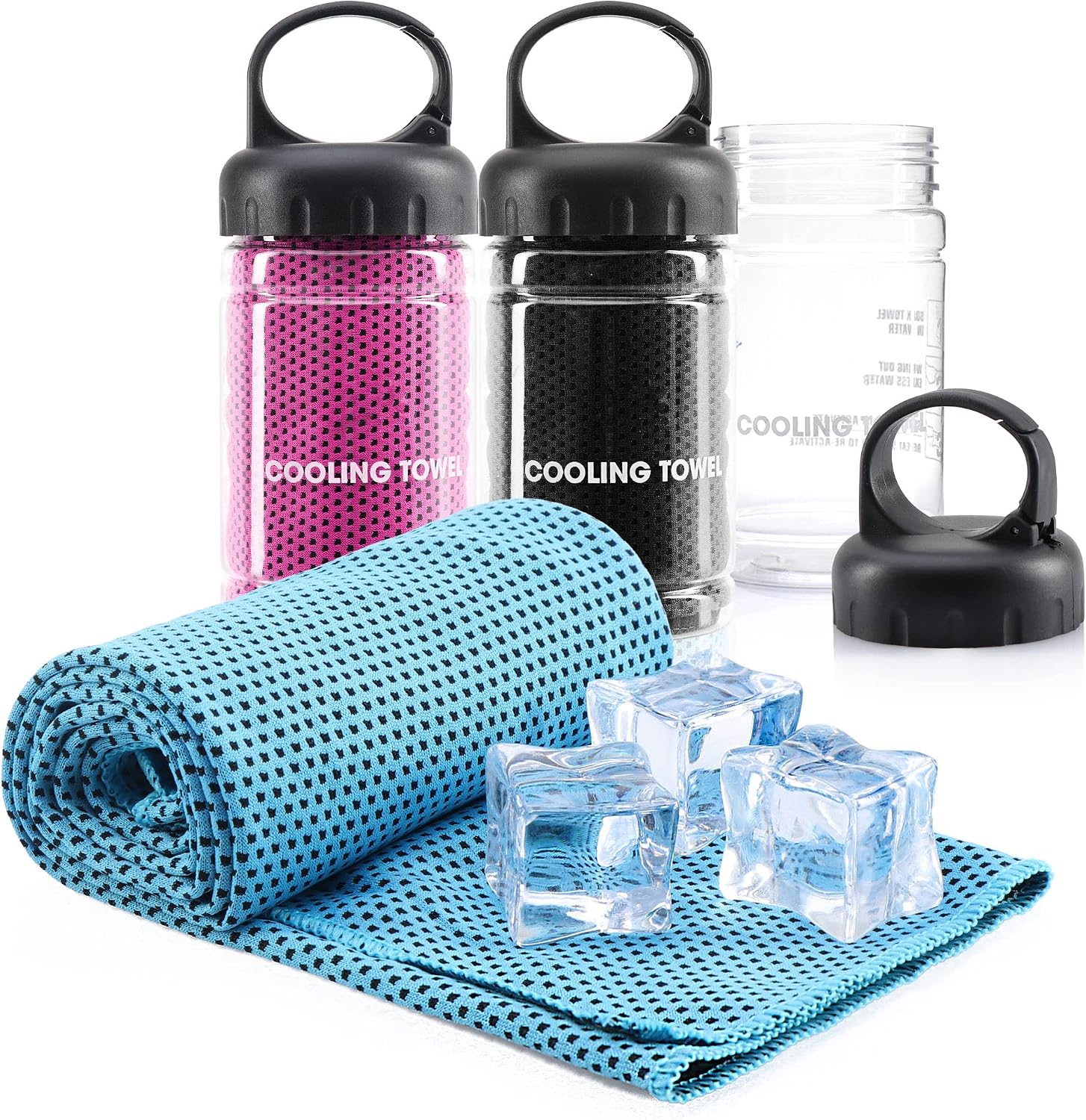 com-four® 3x cooling towel in a bottle – cooling towel – cooling towel ...