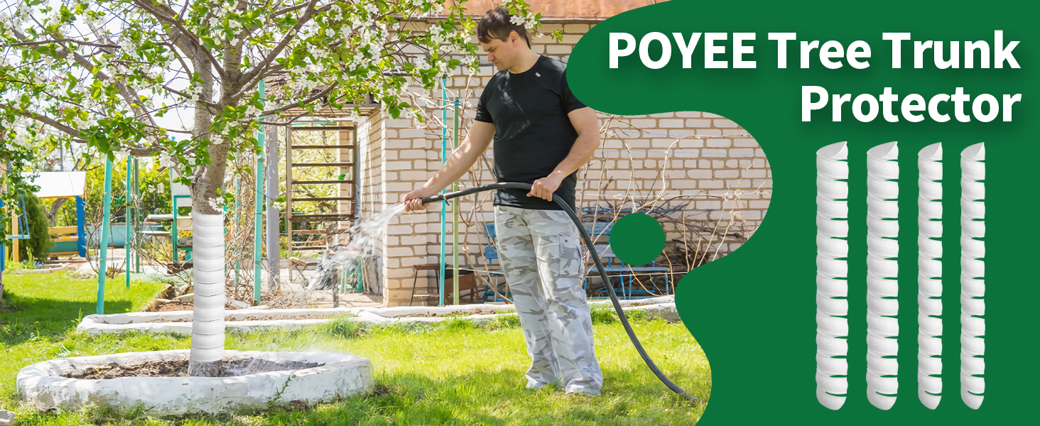 Watch Tree Trunk Protectors 2 Size Plastic Spiral Tree Guard on Amazon Live