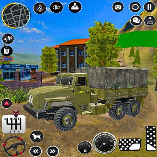 Army Truck Driving Offroad 4x4 Military Simulation Game Real Driving ...