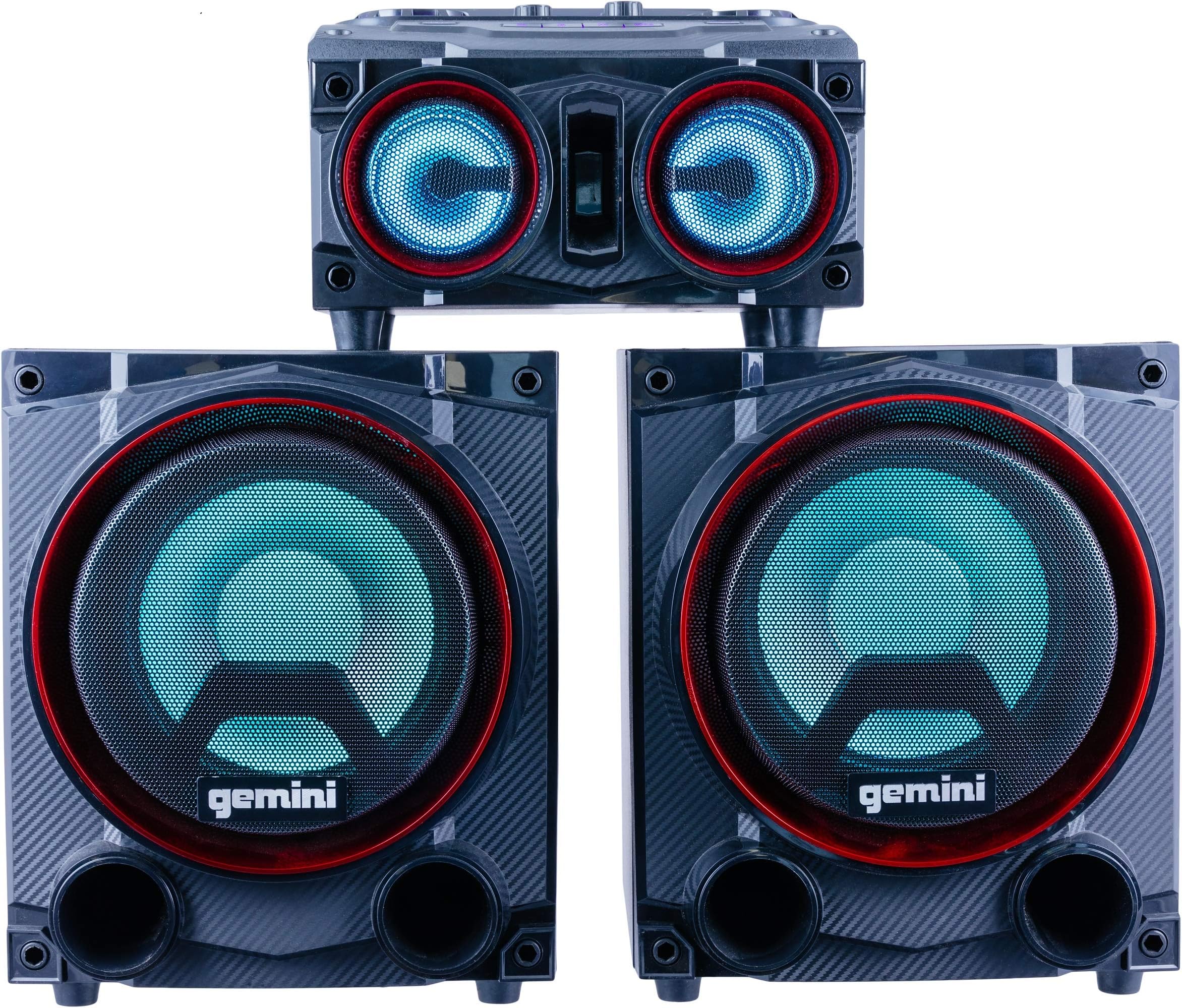 Amazon.com: Gemini Sound GSYS-2000 Bluetooth LED Party Light Stereo ...