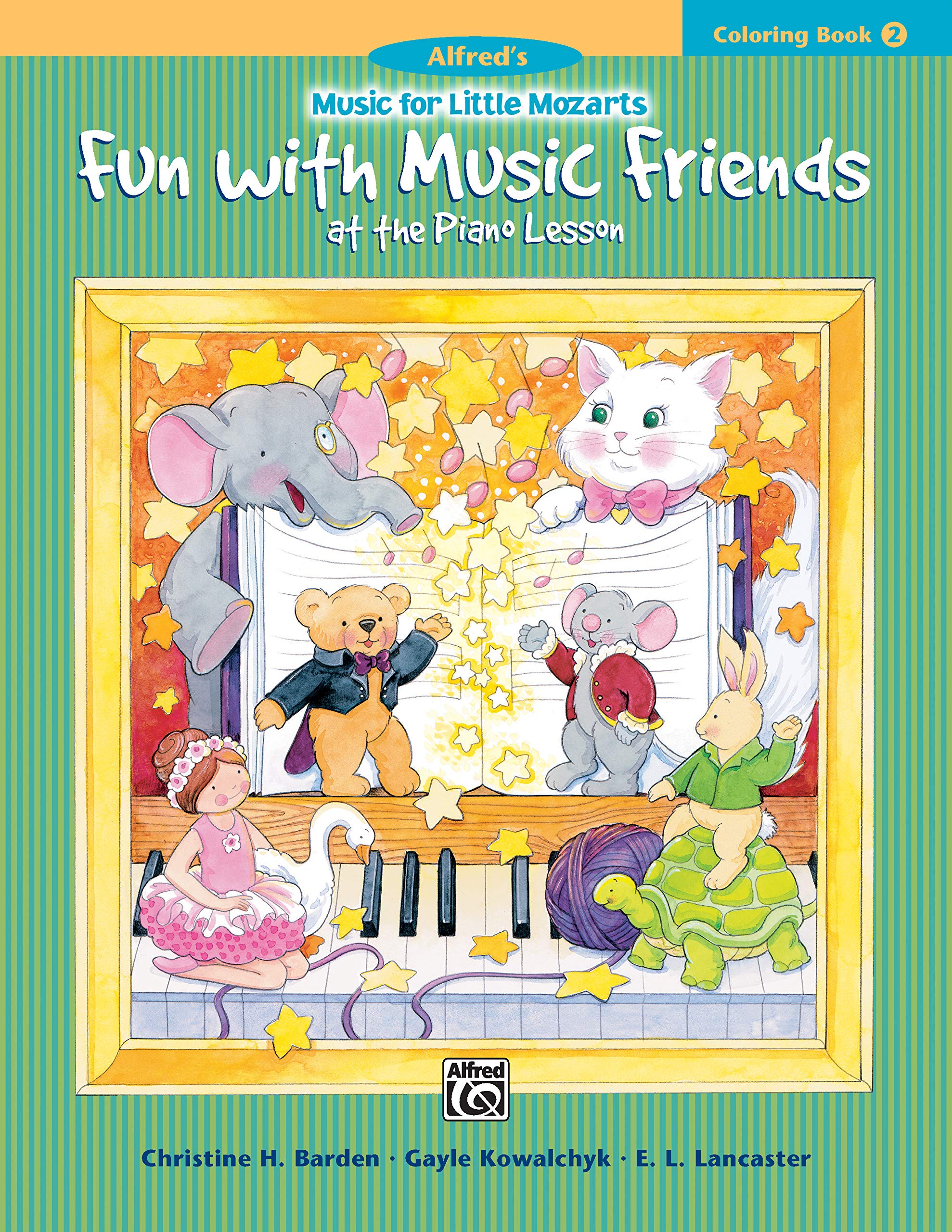 Music for Little Mozarts Coloring Book, Bk 2: Fun with Music Friends at ...
