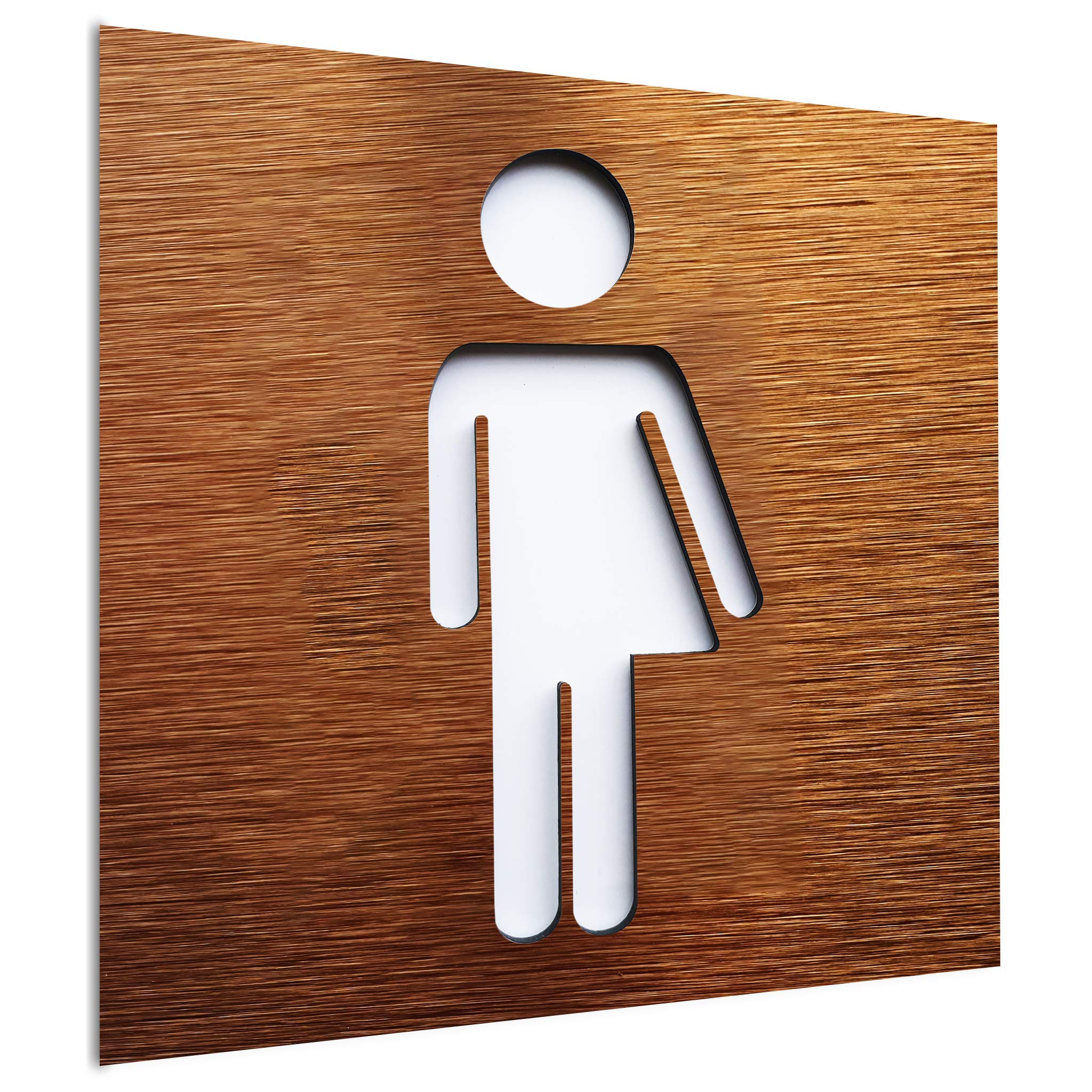 Buy BSYDESIGN Gender Neutral Bathroom Sign - Transgender Restroom Decal ...