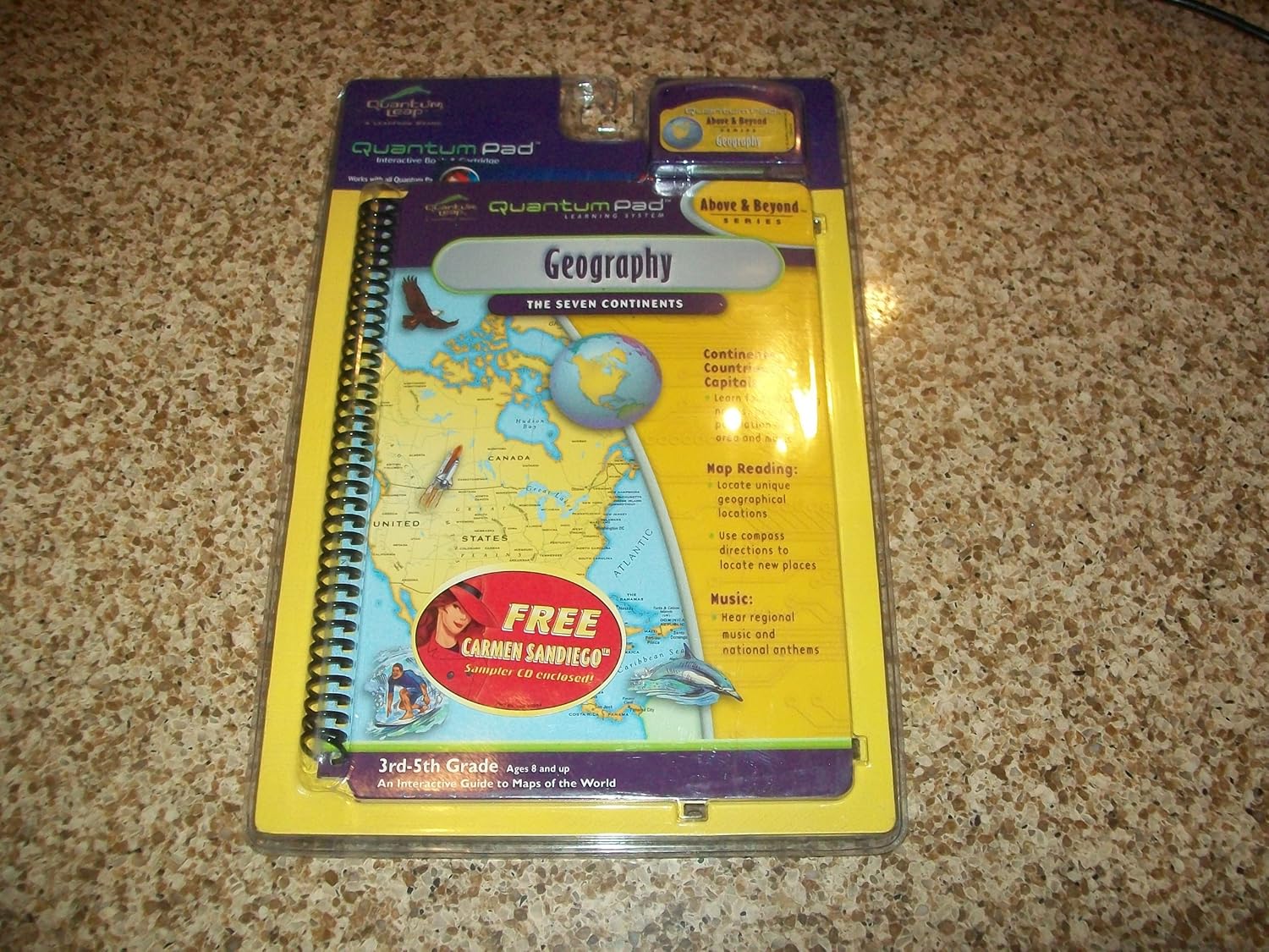 Amazon.com: QUANTUM PAD LEARNING SYSTEM GEOGRAPHY THE SEVEN CONTINENTS ...