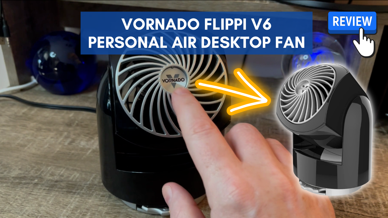 Watch Vornado Flippi V6 Personal Air Desktop Fan Review on Amazon Live